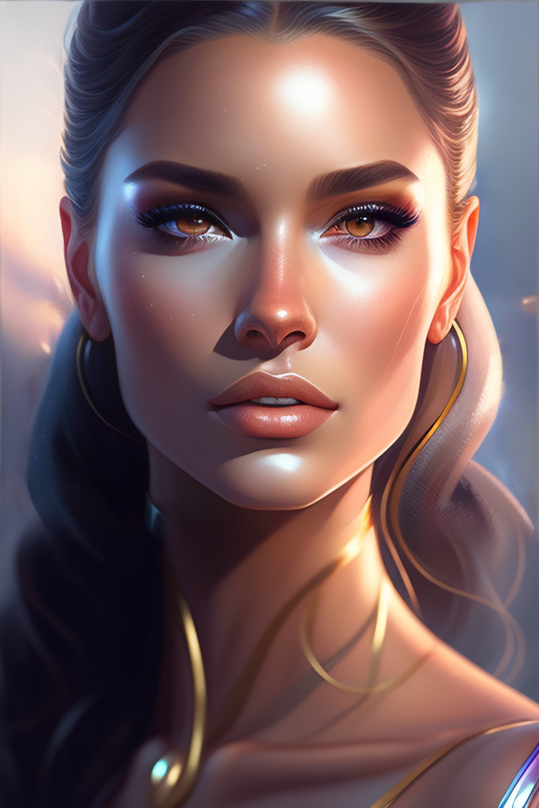 Lexica - Portrait, iceglow, highly detailed, digital painting ...