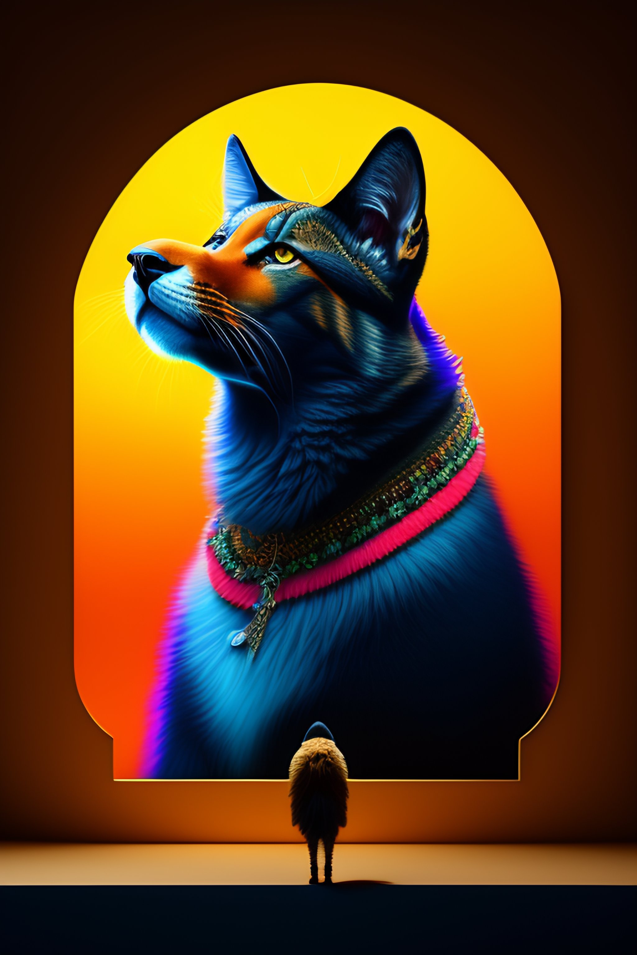 Lexica - DNA, art, human, animals, in the style of ben jennings