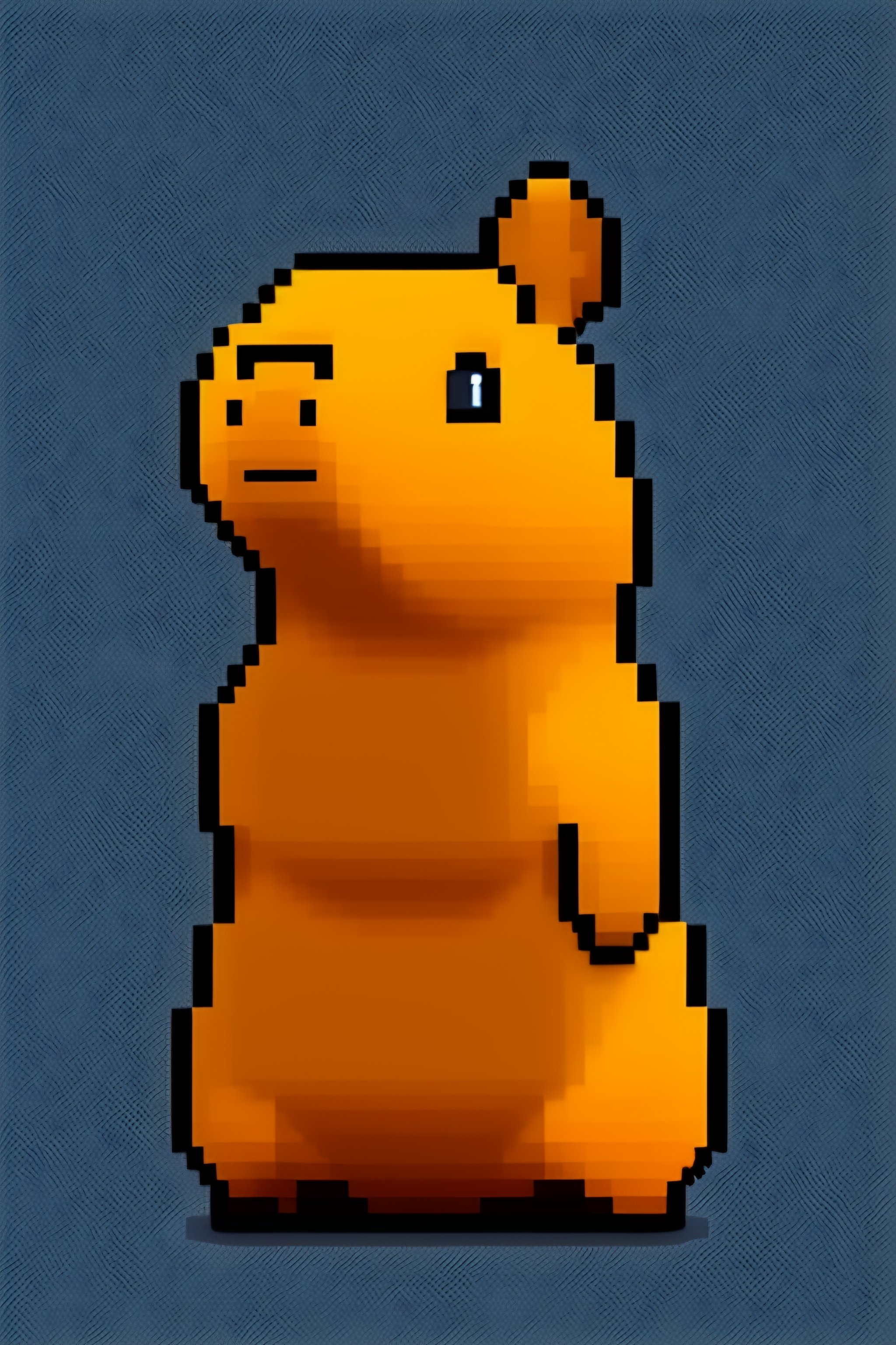 Lexica - An 8-bit icon of a capybara