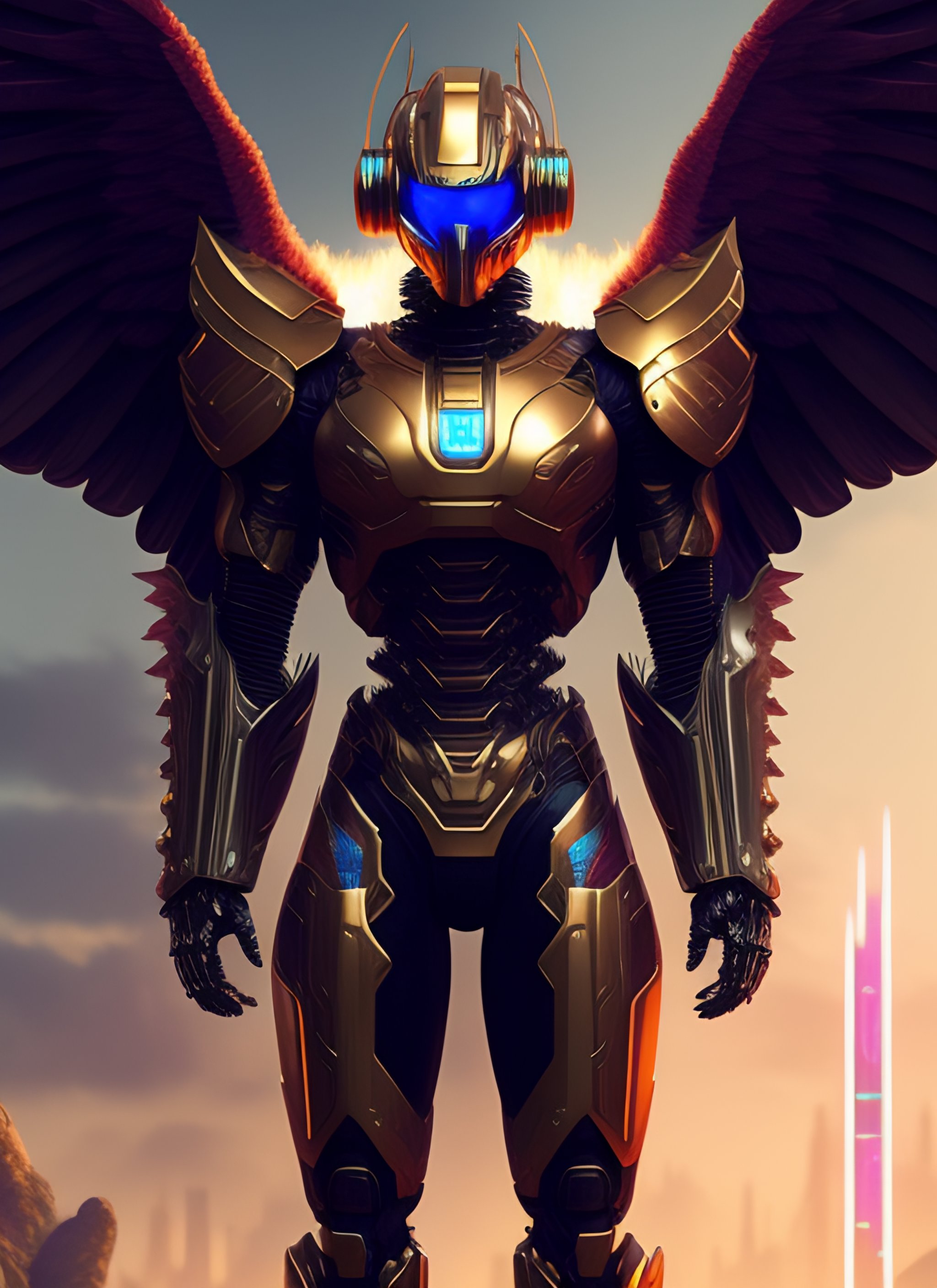 Lexica - Robot anthropomorphic,with human skeleton,muscle fibers,demi ...