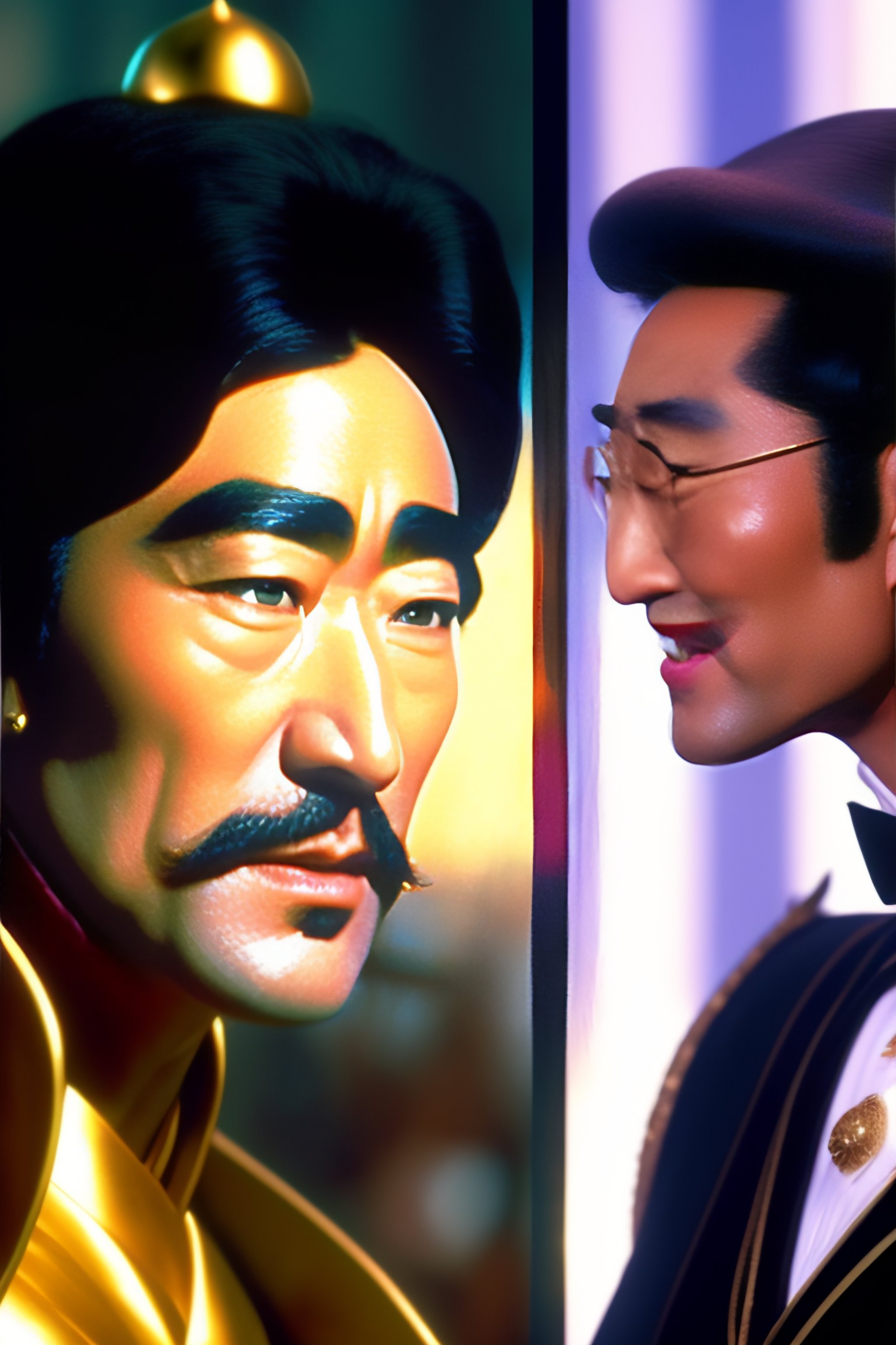 Lexica - Jhon lennon as prince charming and joko ono as an evil witch ...