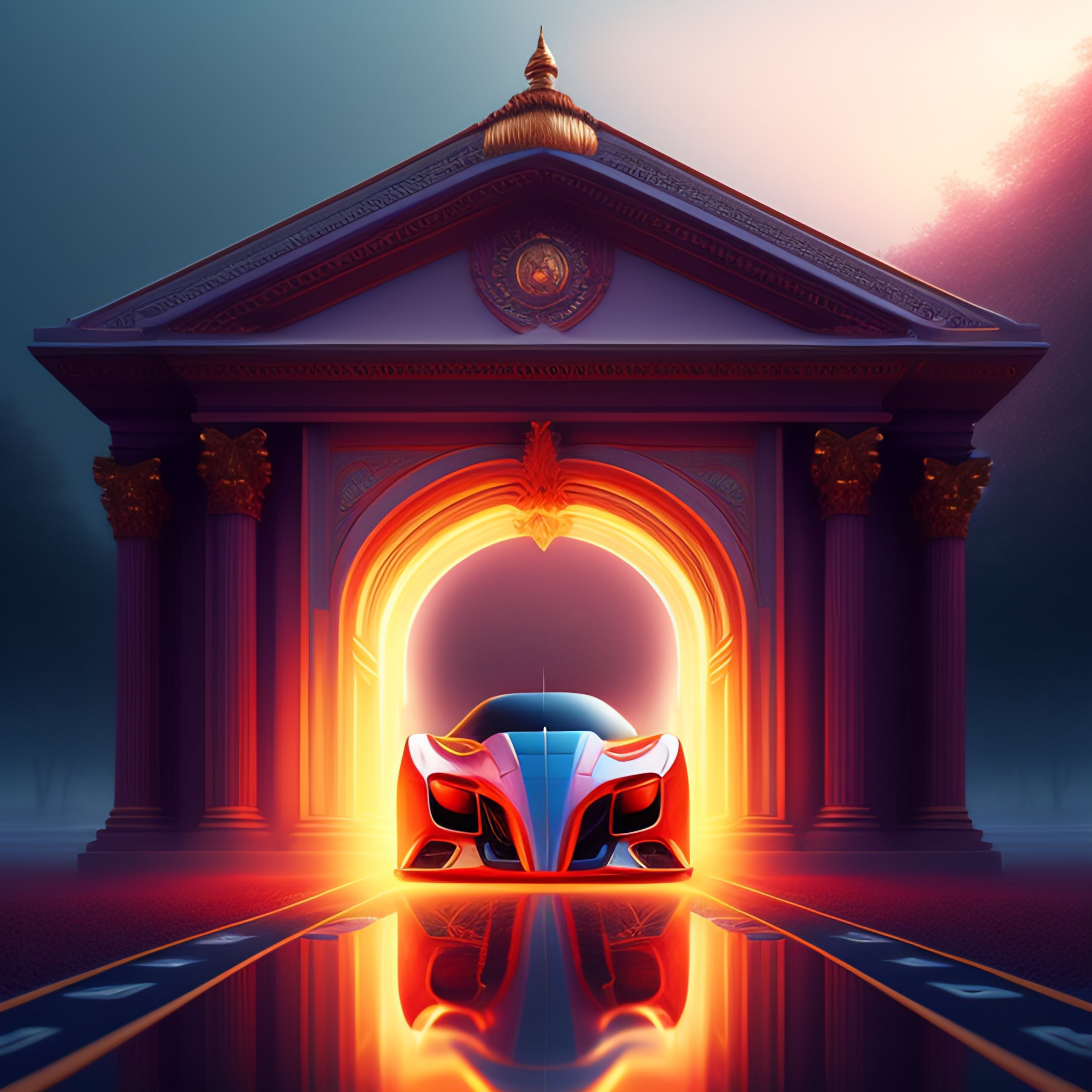 Lexica - Symmetry product render poster vivid colors classical ...