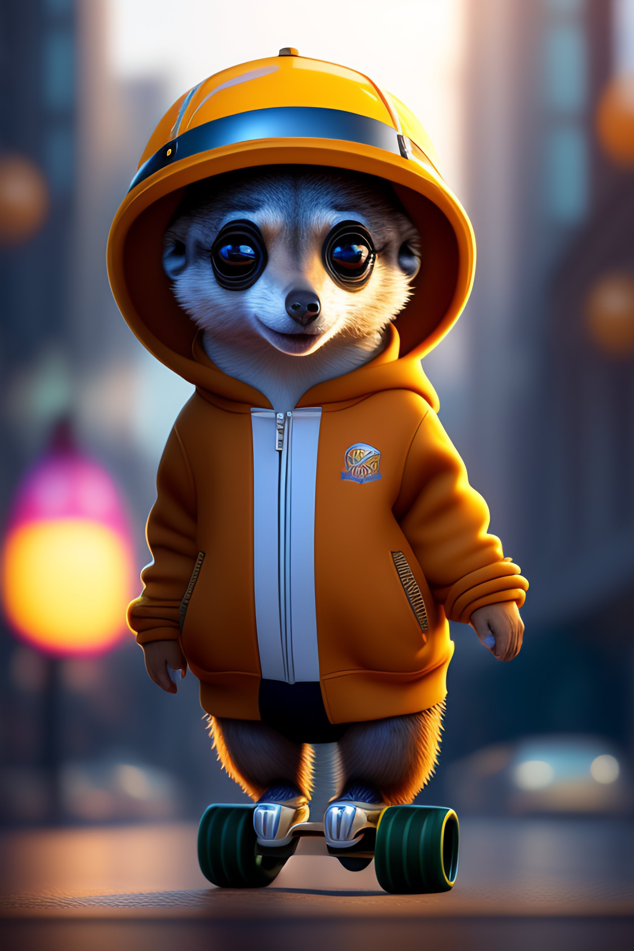 Lexica - Cute little sweet humanoid suricate, dressed with shoes and ...
