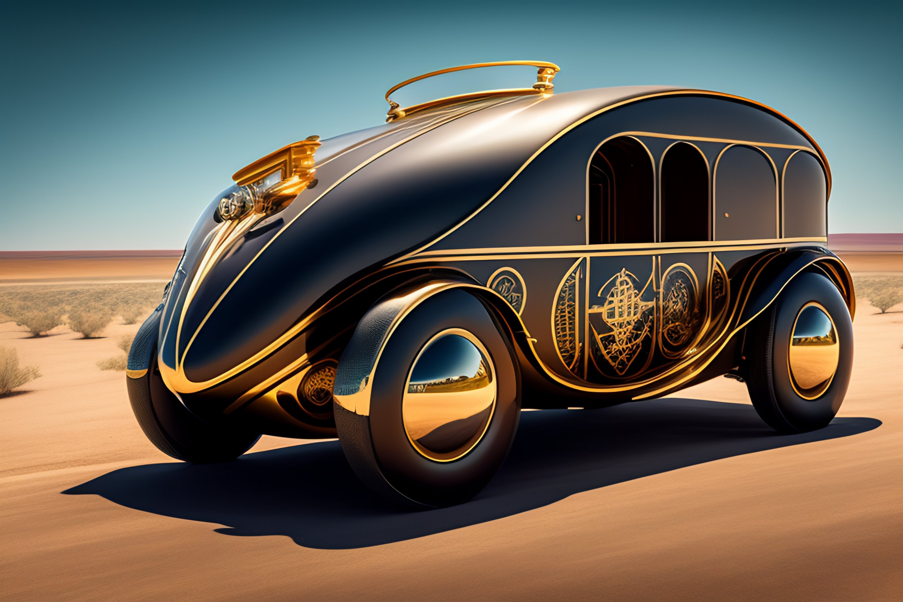 Lexica - RIBBON STEAMPUNK CAR, a sign that says OFF-ROAD MY PASSION ...