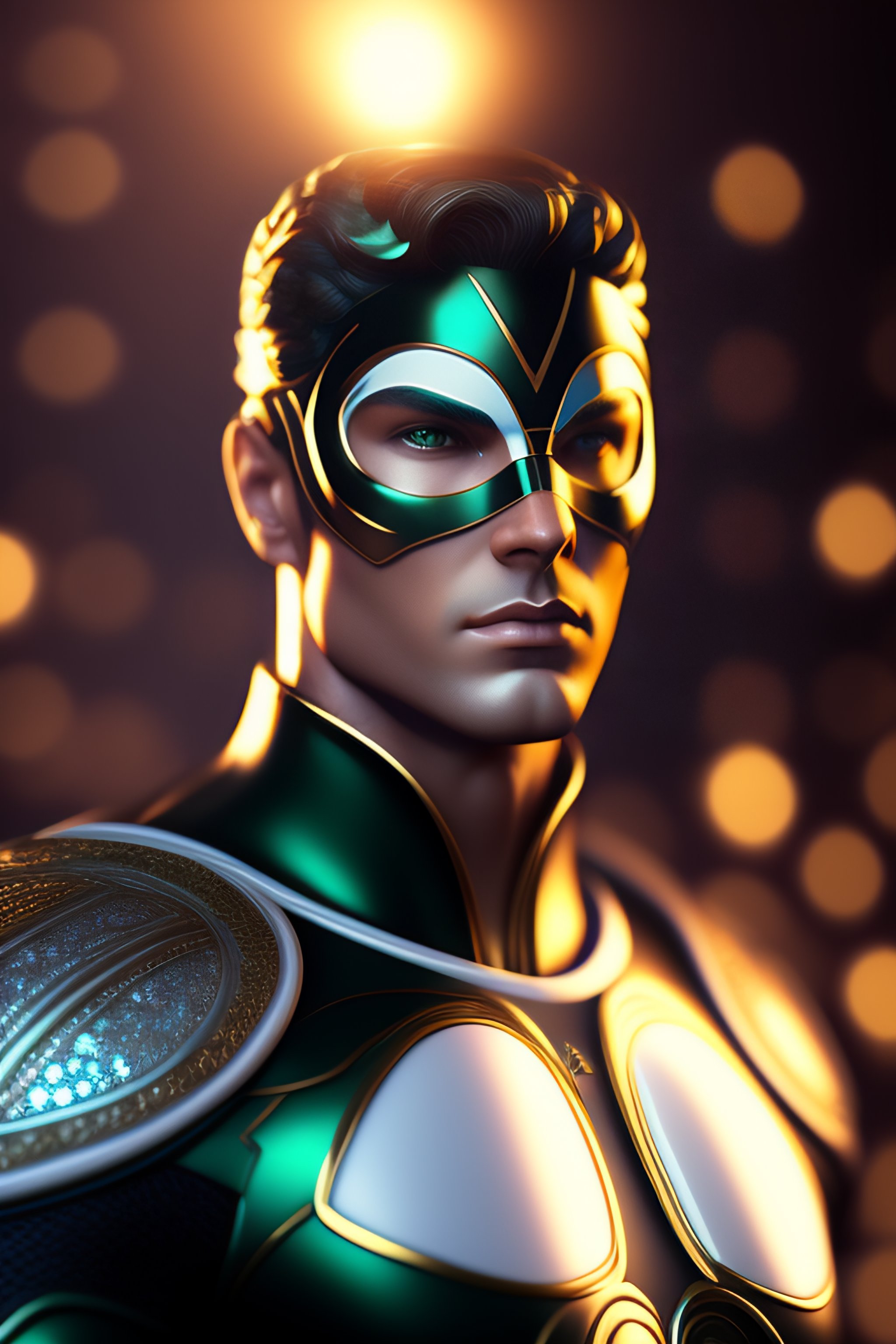 Lexica - Hal jordan, fantasy artwork, white, intricated detail ...