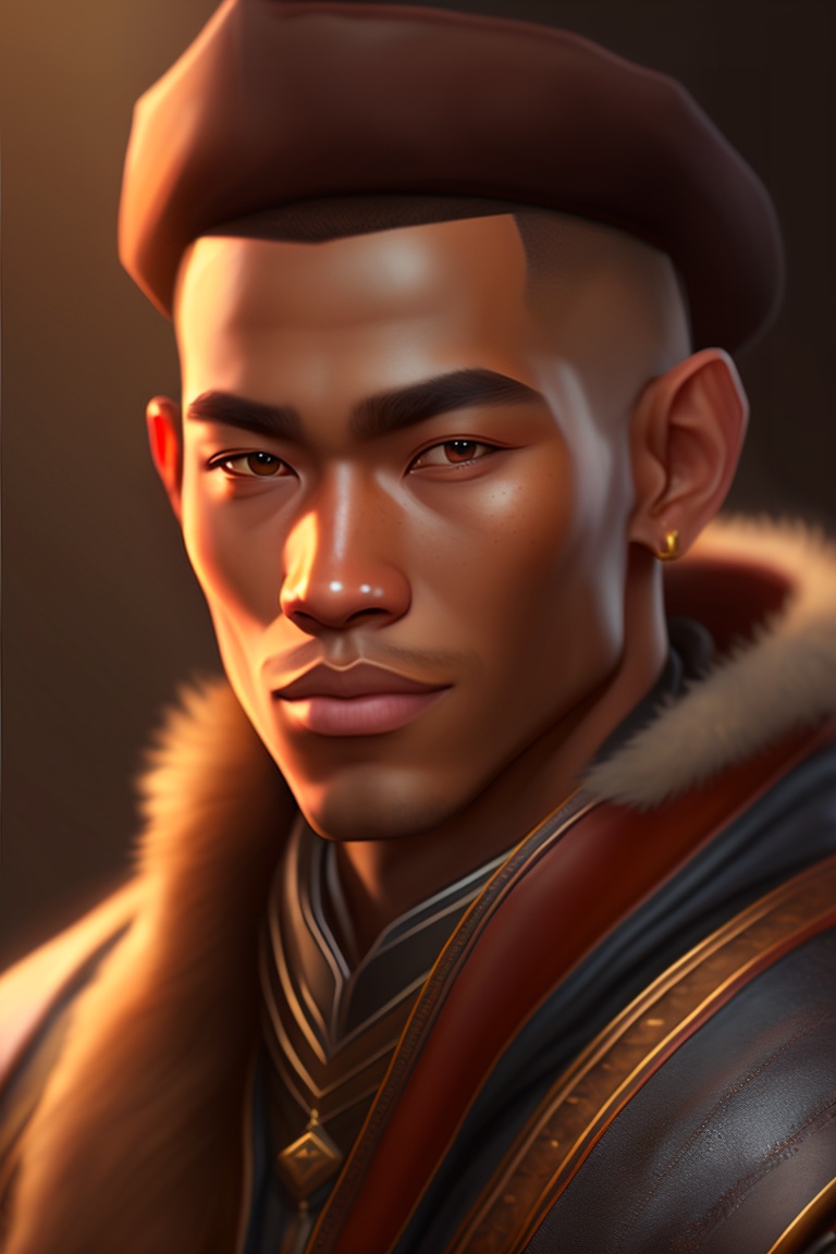 Lexica - A realistic high quality portrait of a monk good looking ...