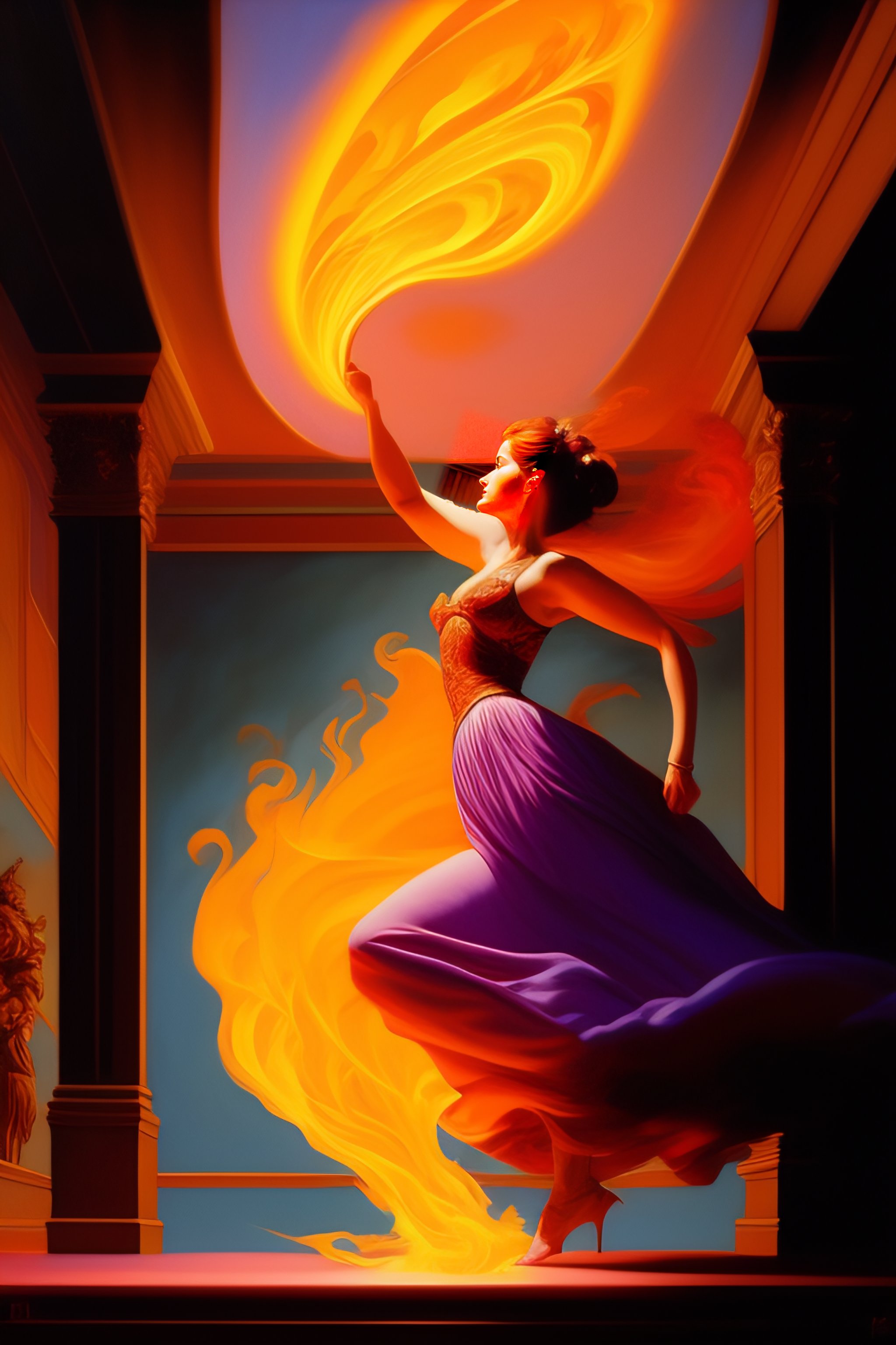 Lexica - Realistic detailed image of a a beautiful girl bending and ...