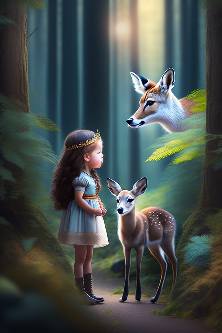 Lexica - In a magical kingdom, there lived a young princess who ...