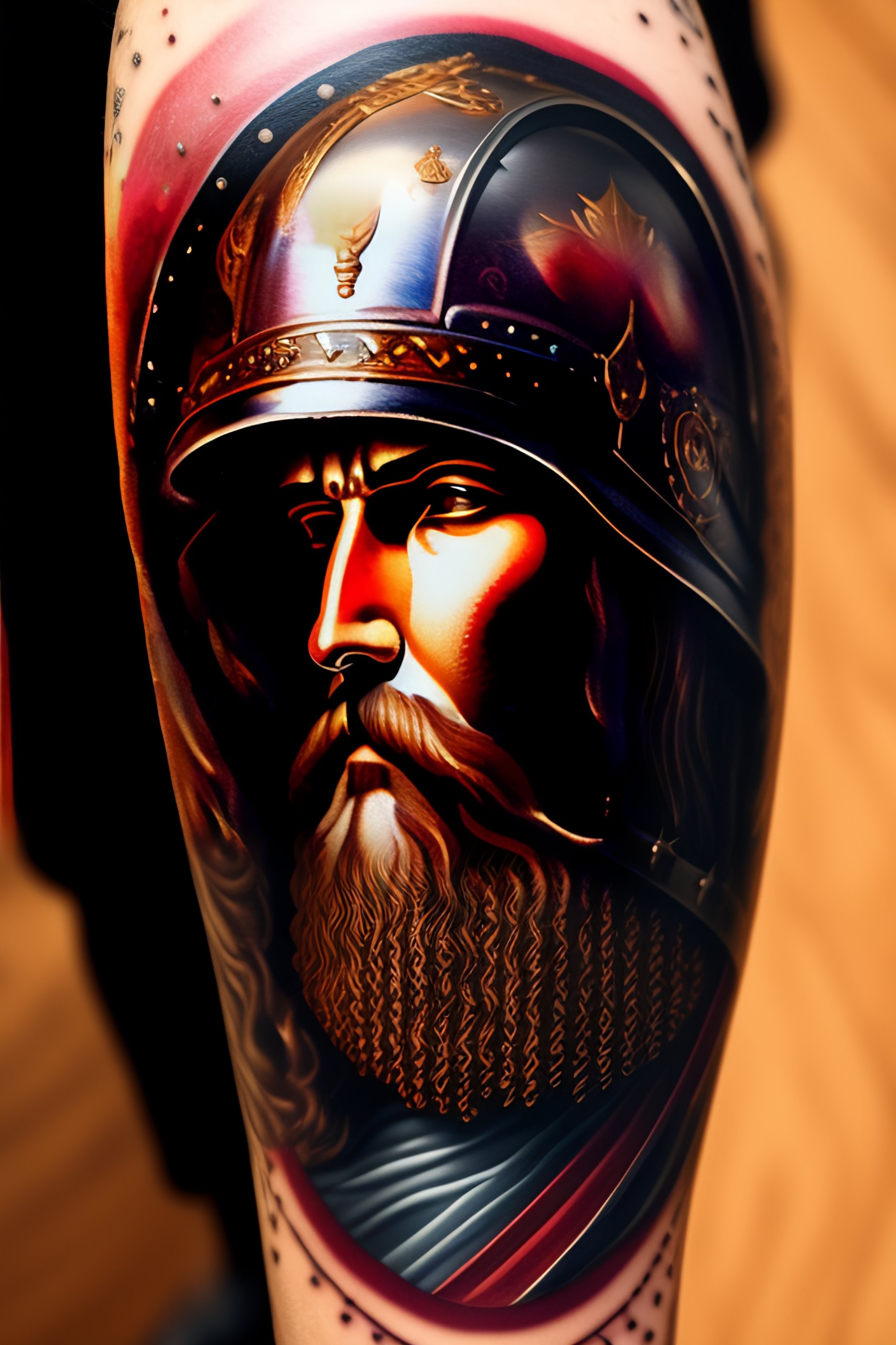 Warrior Of God Tattoo