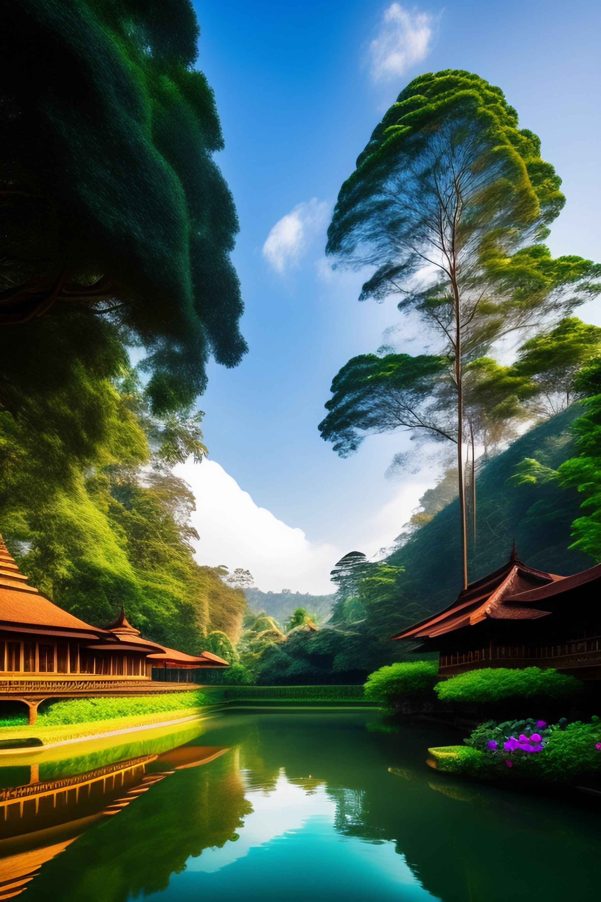 Lexica - Kandy sri lanka beautiful scenarios