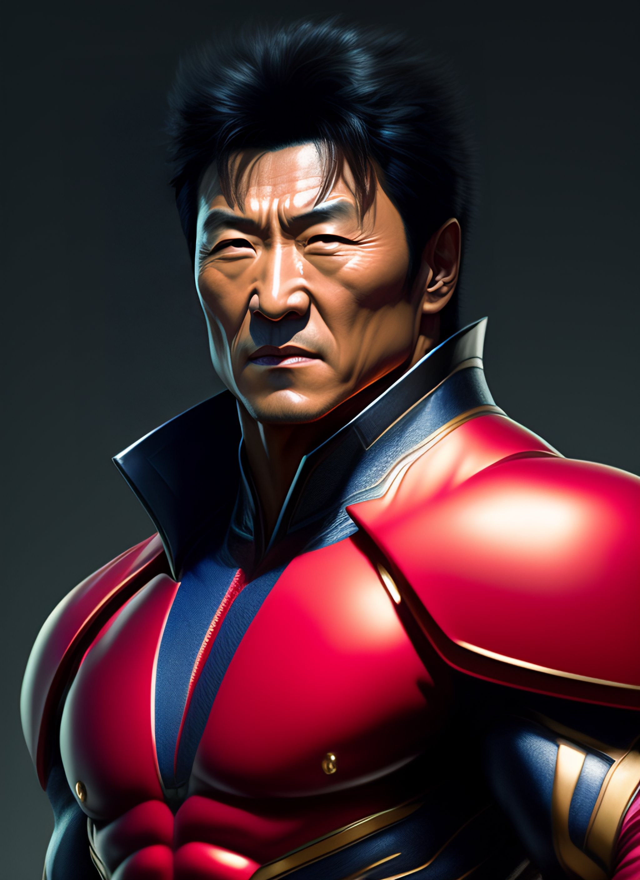 Lexica - Portrait of Jackie Chan as Wolverine from marvel, highly ...