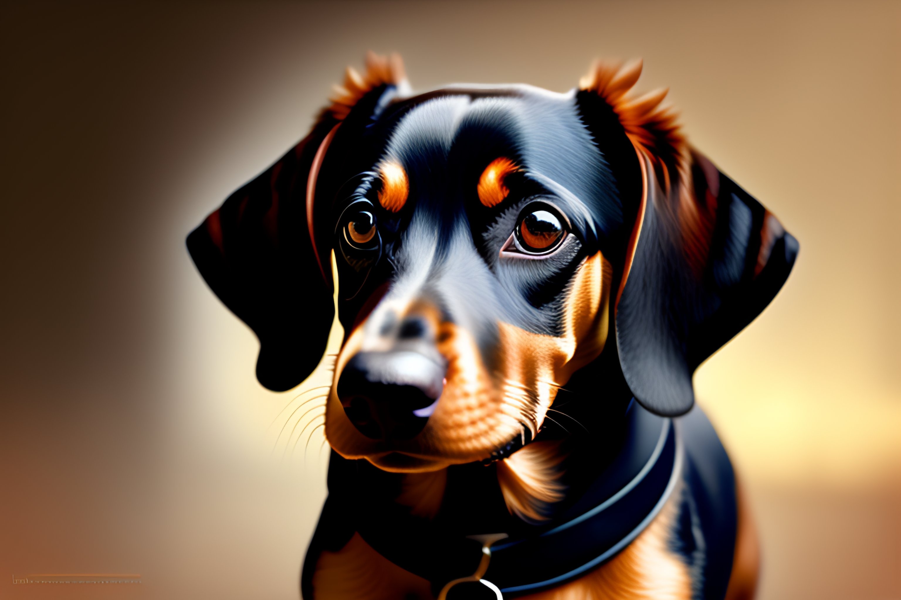 Lexica - Dog small dachshund animal as a realistic star wars Jedi ...