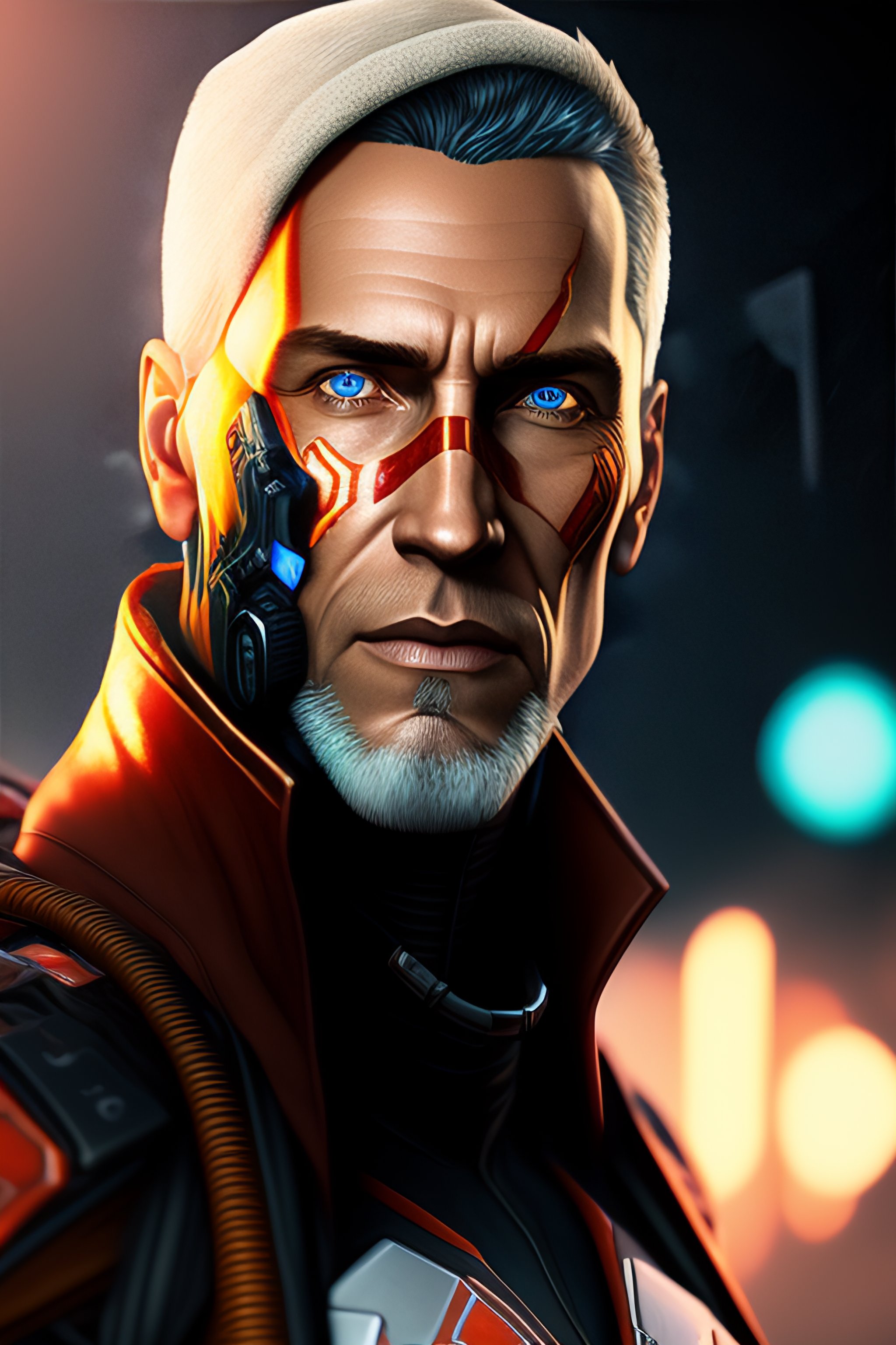 Lexica - A cel shaded of james cameron cyborg as borderlands ...
