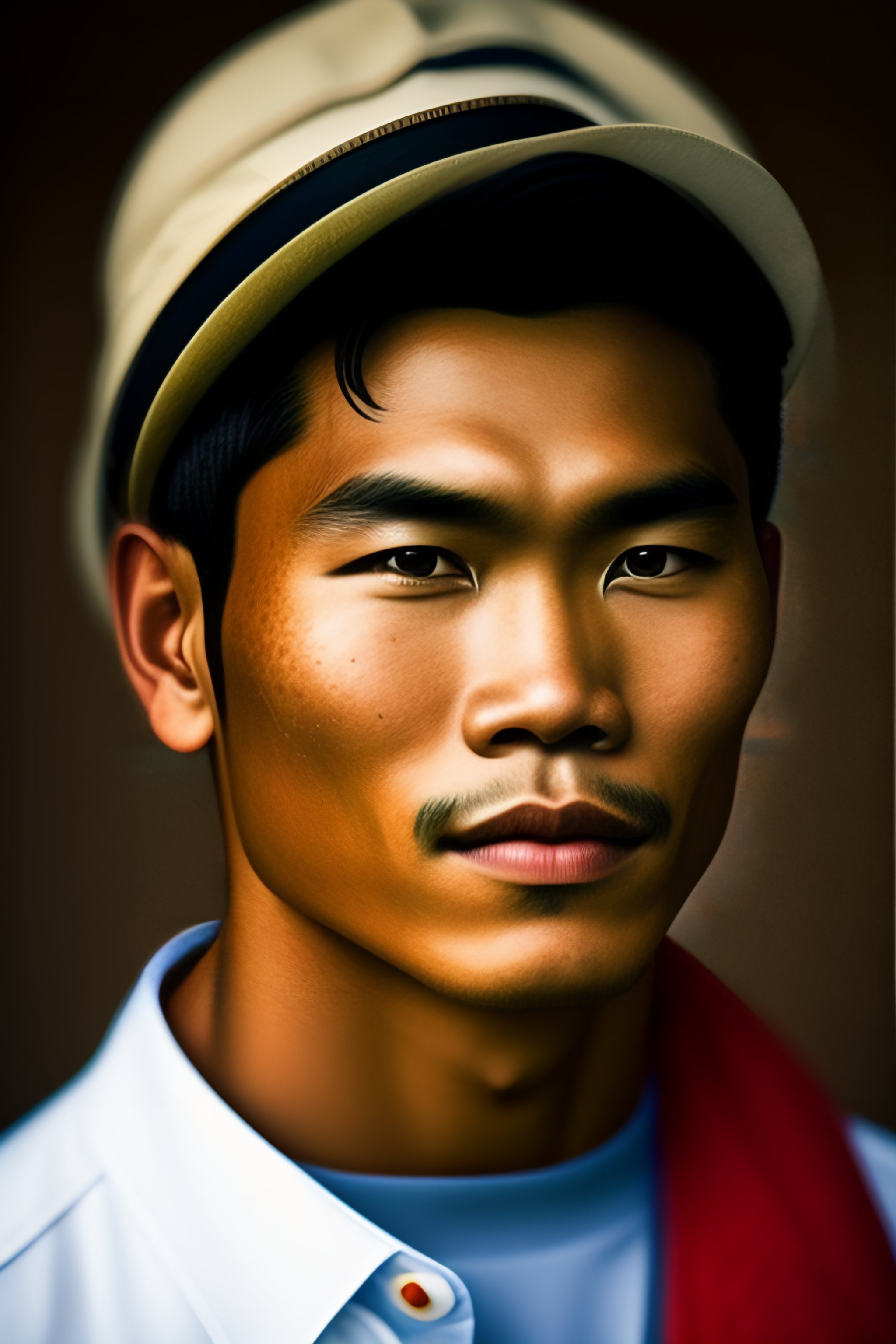 Lexica - Portrait of a handsome filipino
