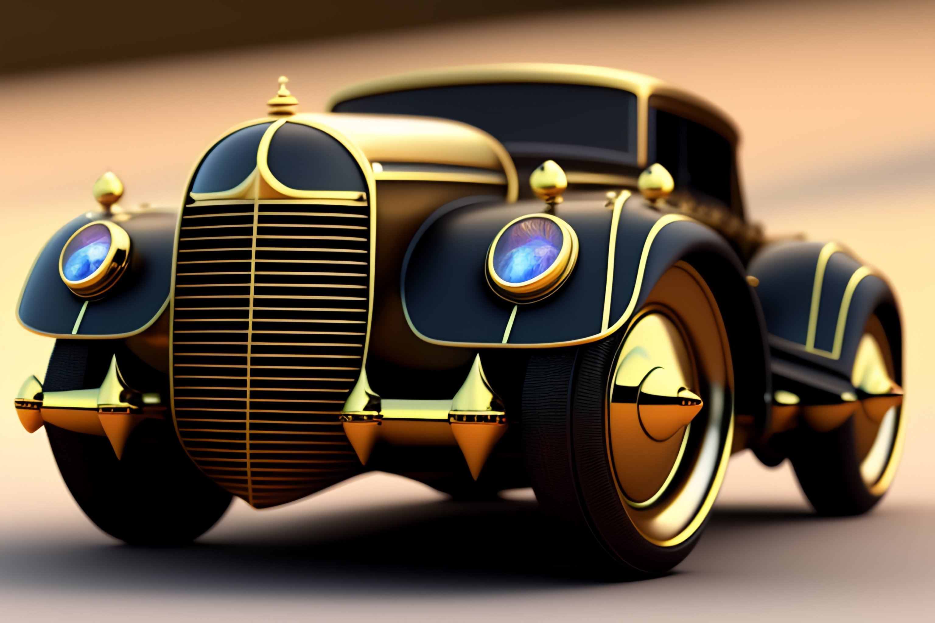Lexica - Symmetrical and proportionate STEAMPUNK CAR!!, inspired by ...