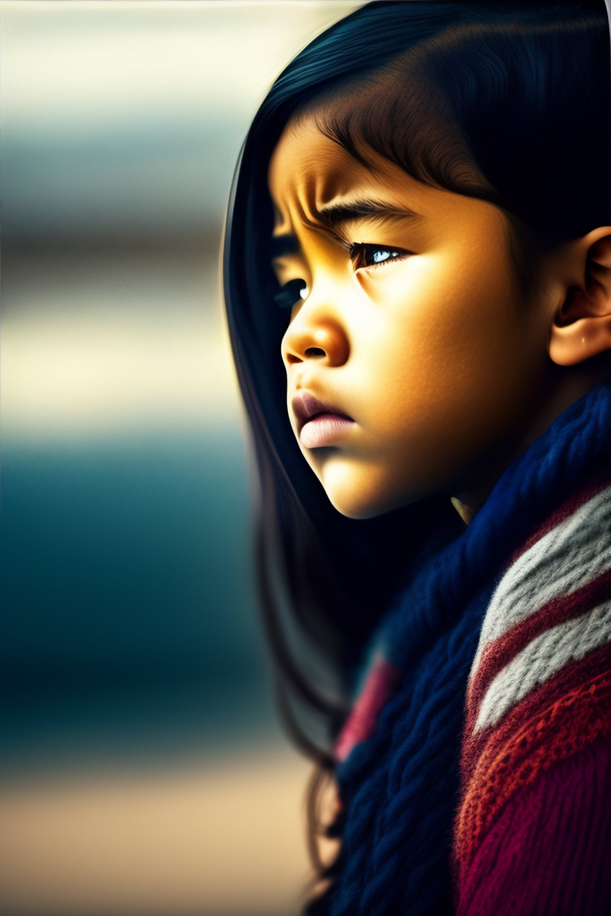 Lexica - Girl heartbroken traumatized