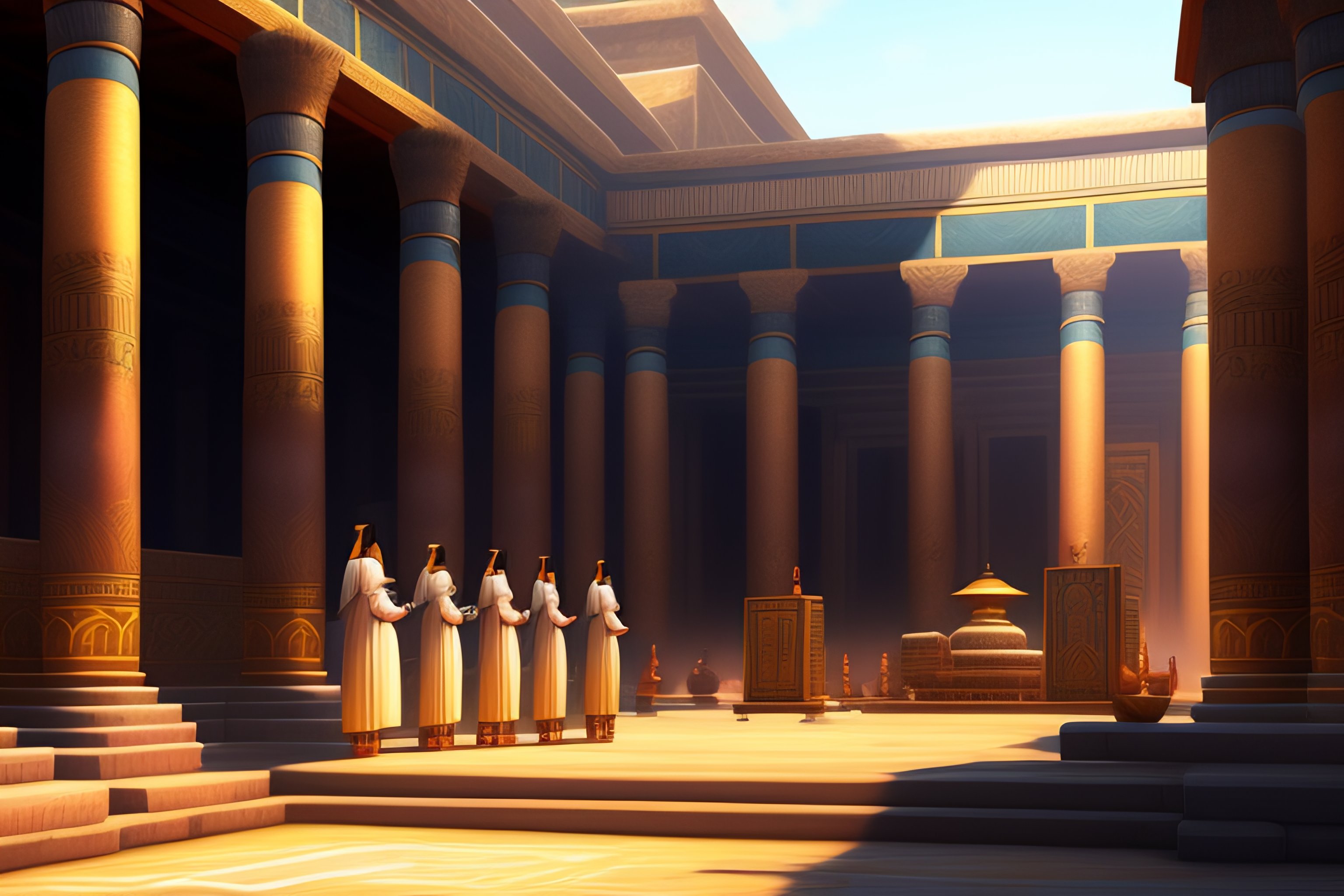 Lexica - Ancient egyptians, pantheon of deities, system of rituals and ...