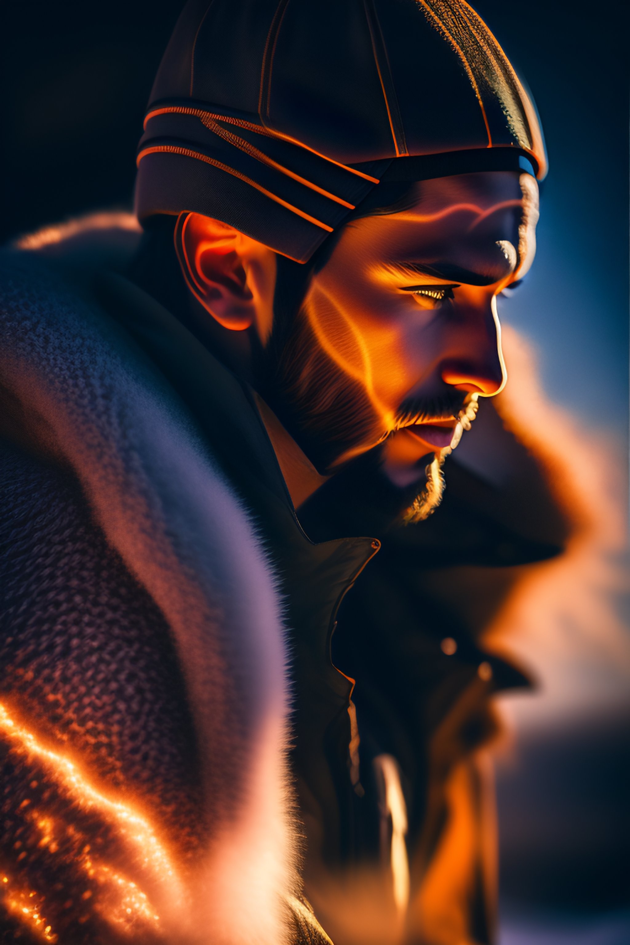 Lexica - Big monster with burns on his face in a mantle.Unreal engine 5 ...