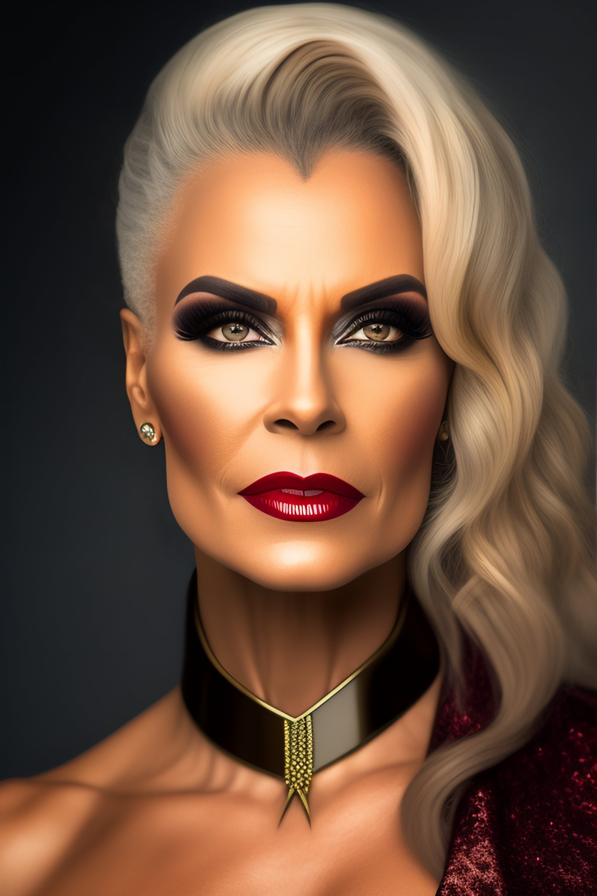 Lexica - A photo of Darvo Queen, think generation X, someone who’s seen ...