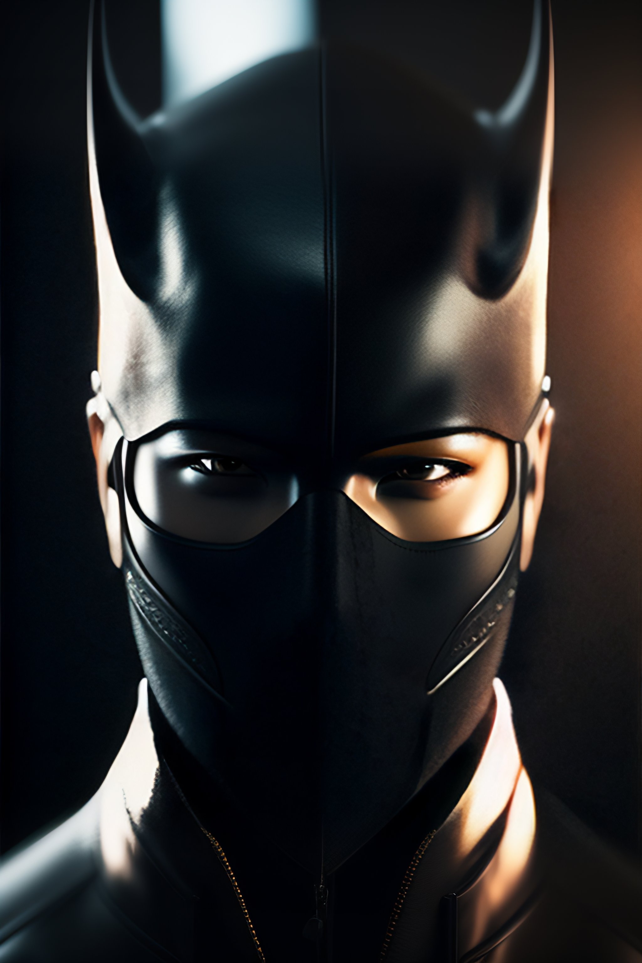 Lexica - Man with demon mask and black overcoat, ultra detailded, 4k ...