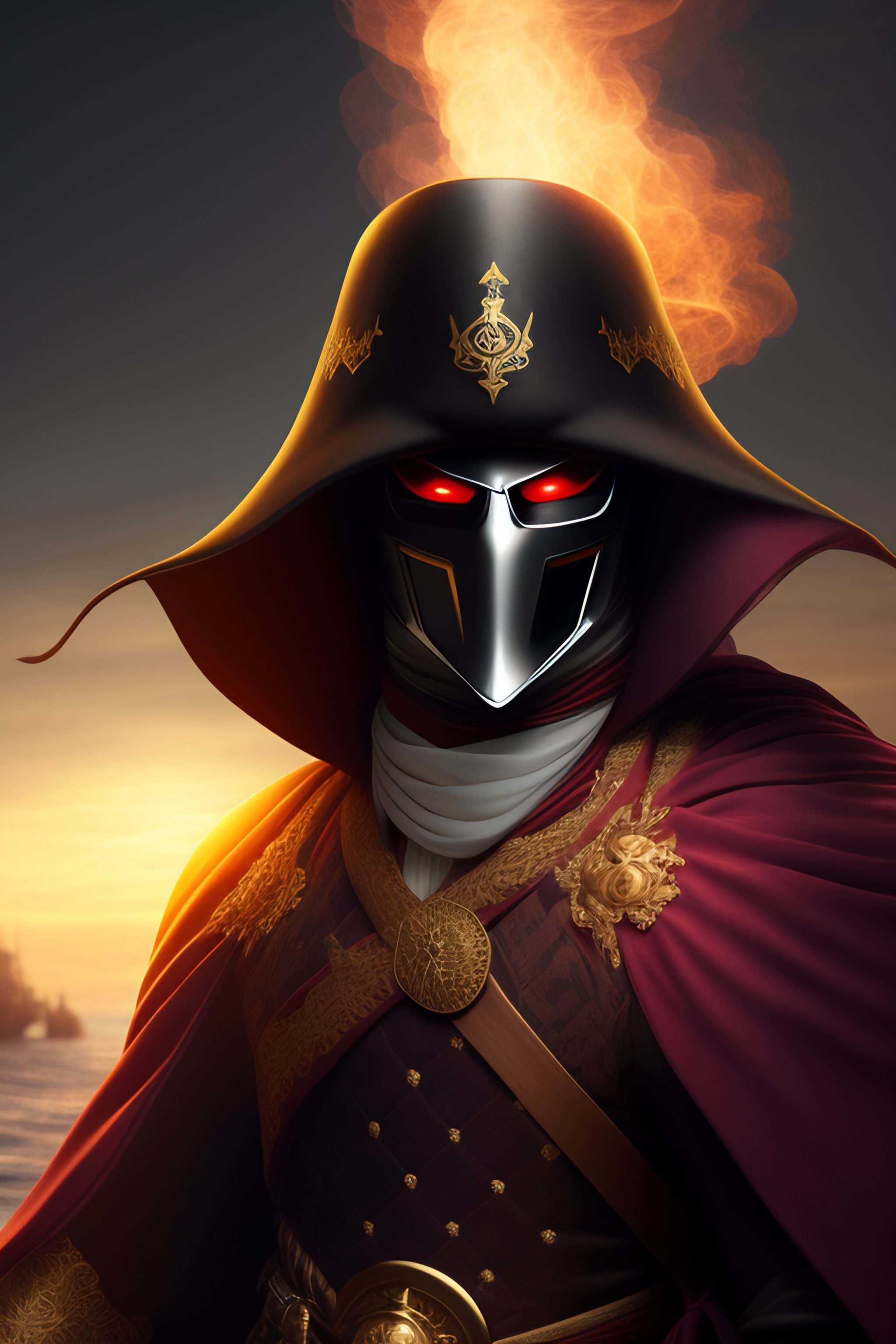 Lexica - Masked ghost pirate with Flintlock