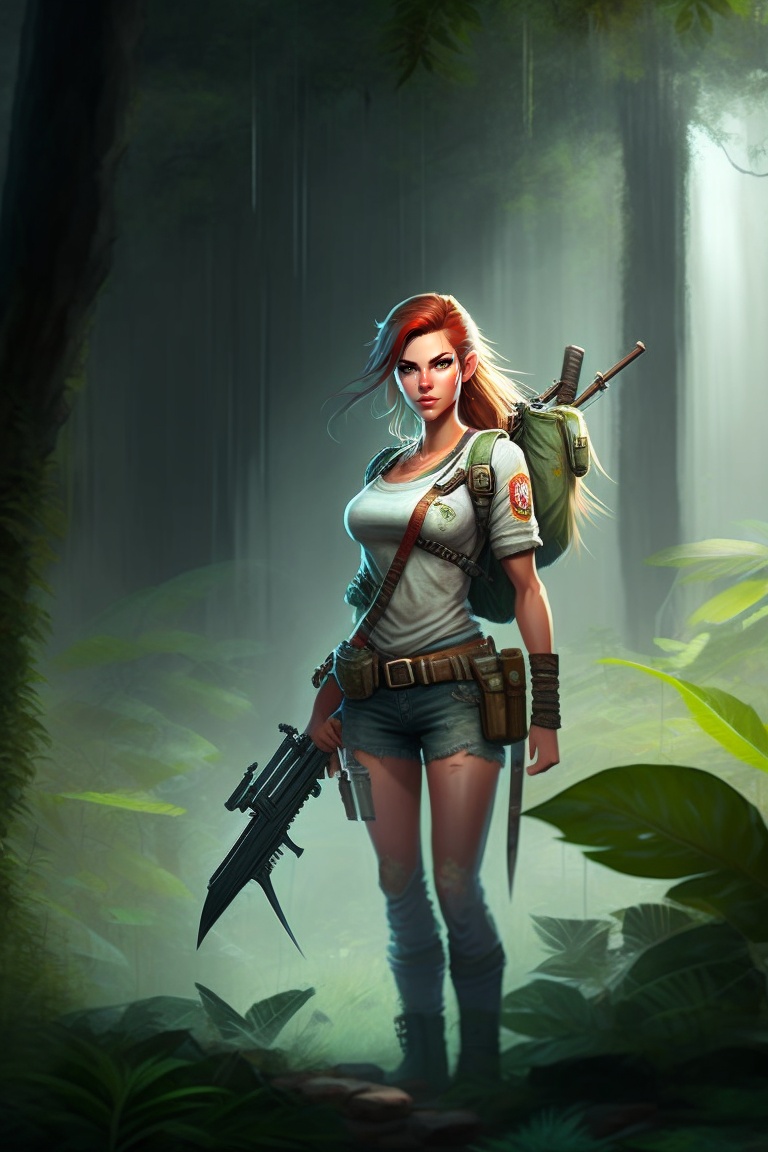 Lexica - Picture of game characters Ellie from thelastofus,gameart ...