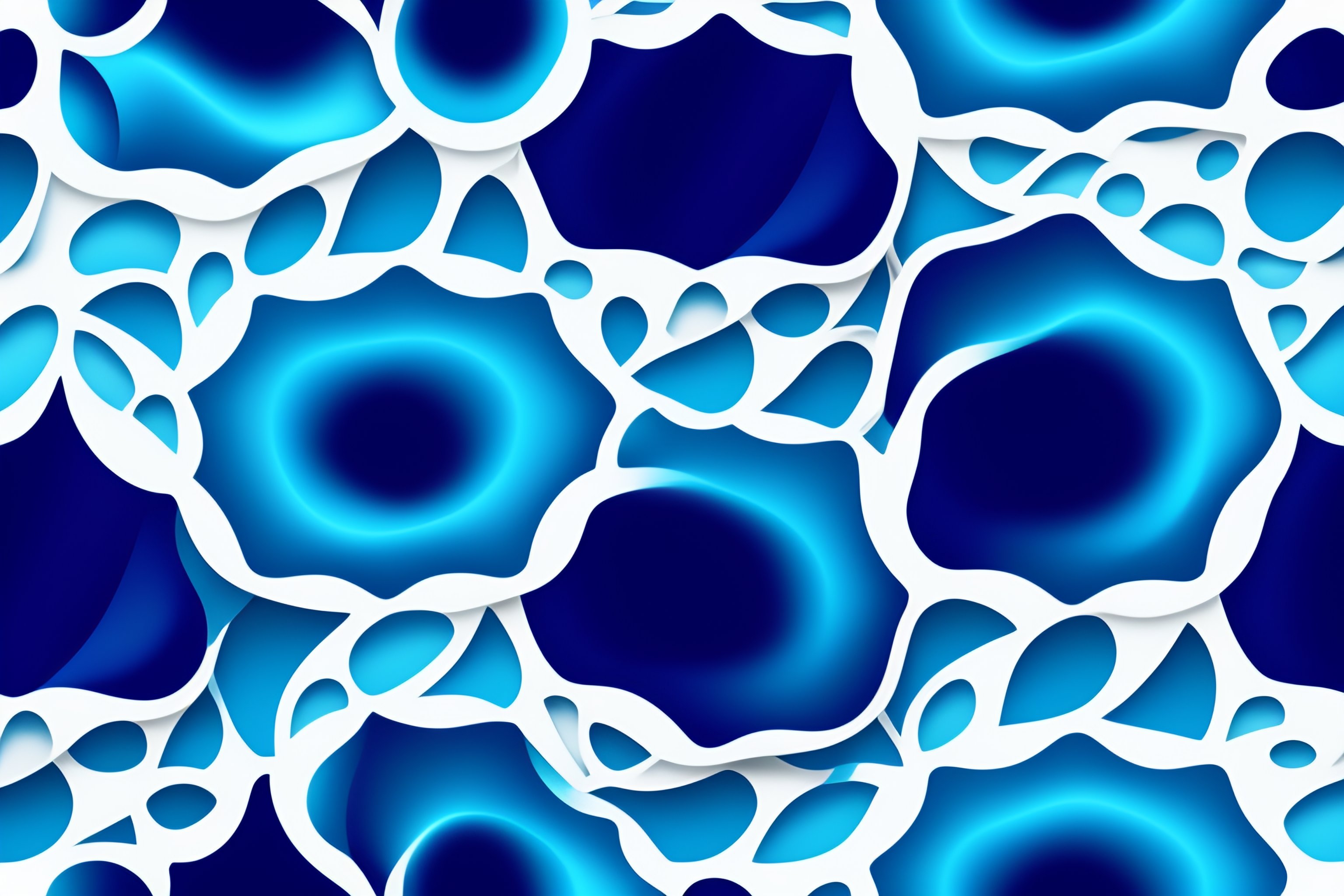 Lexica - Blue pattern background