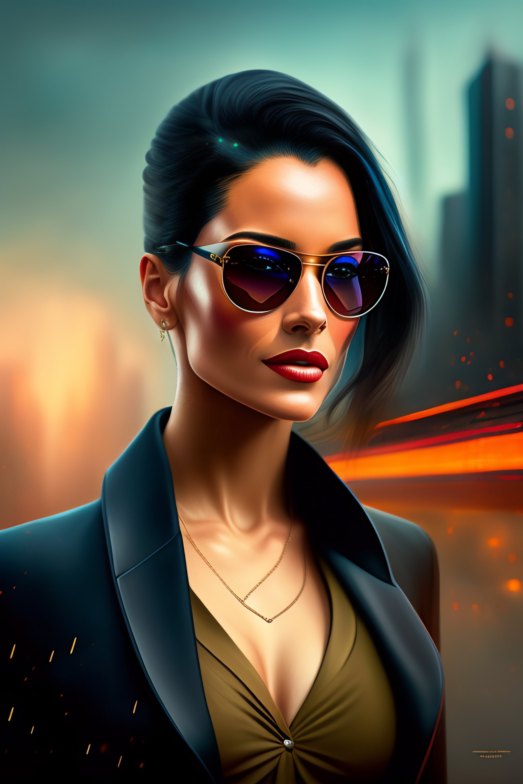 Lexica - Portrait of the matrix