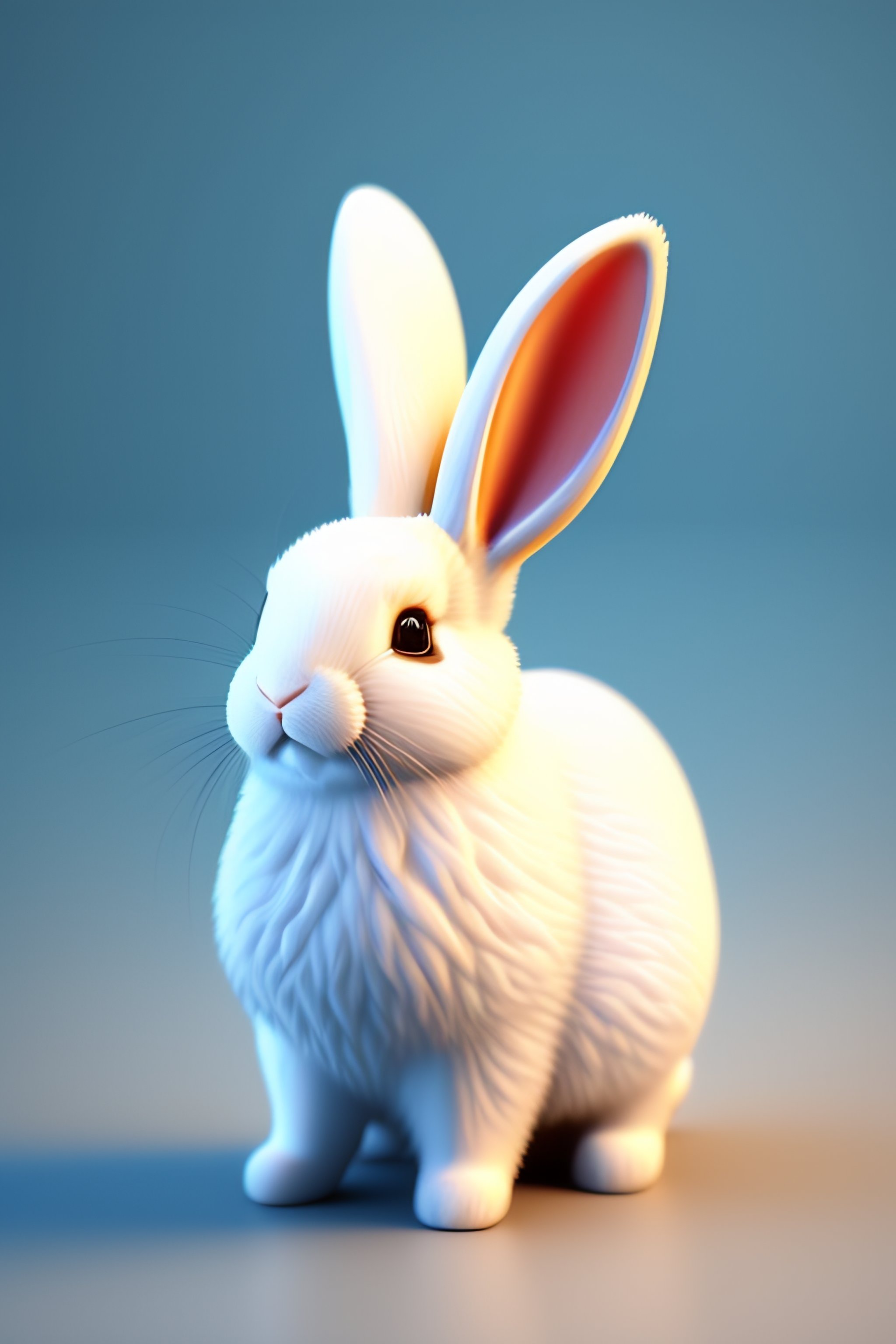 Lexica - Low poly kawaii rabbit japan