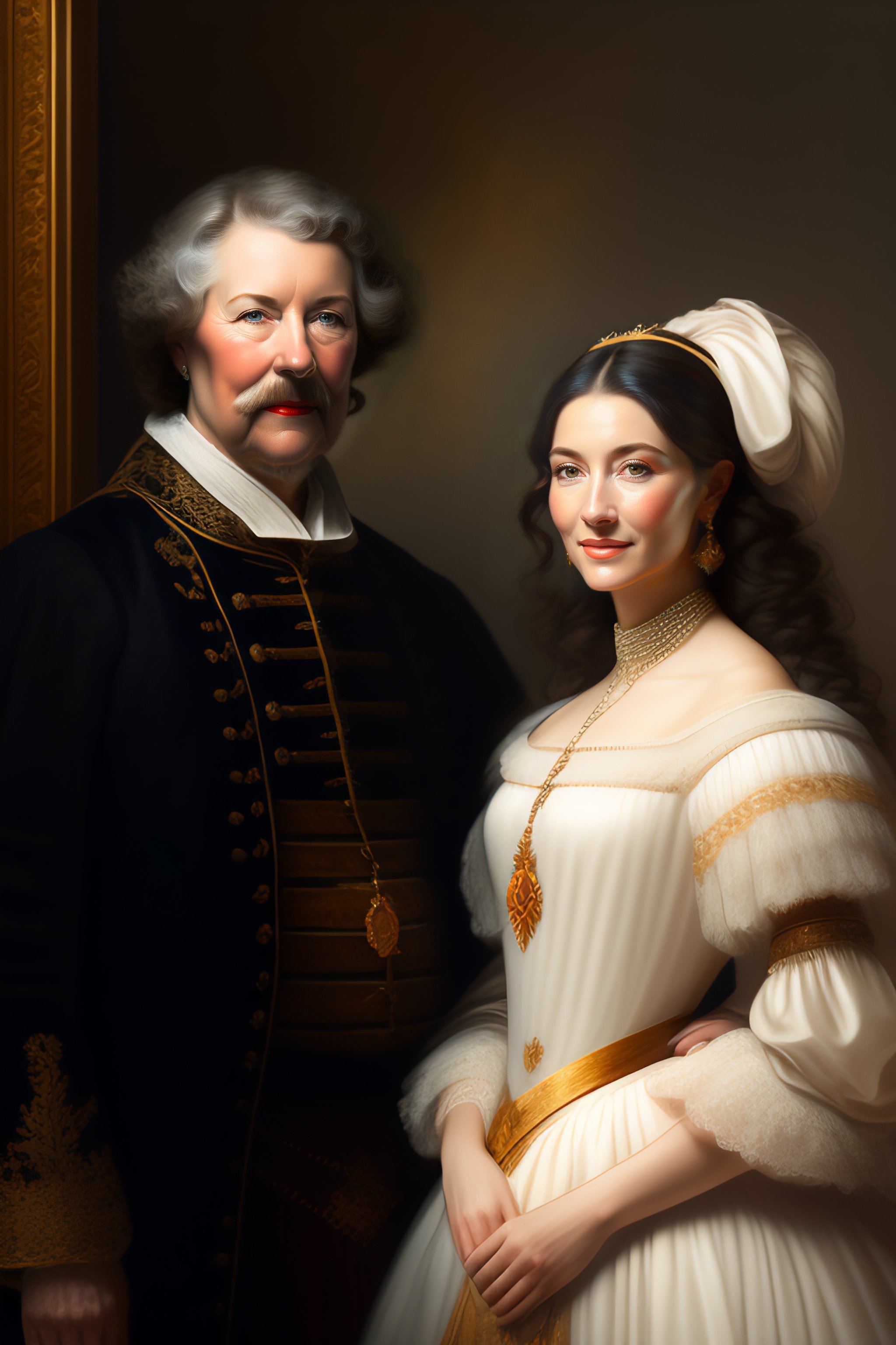 Lexica - High quality oil painting portrait of atractive woman ...