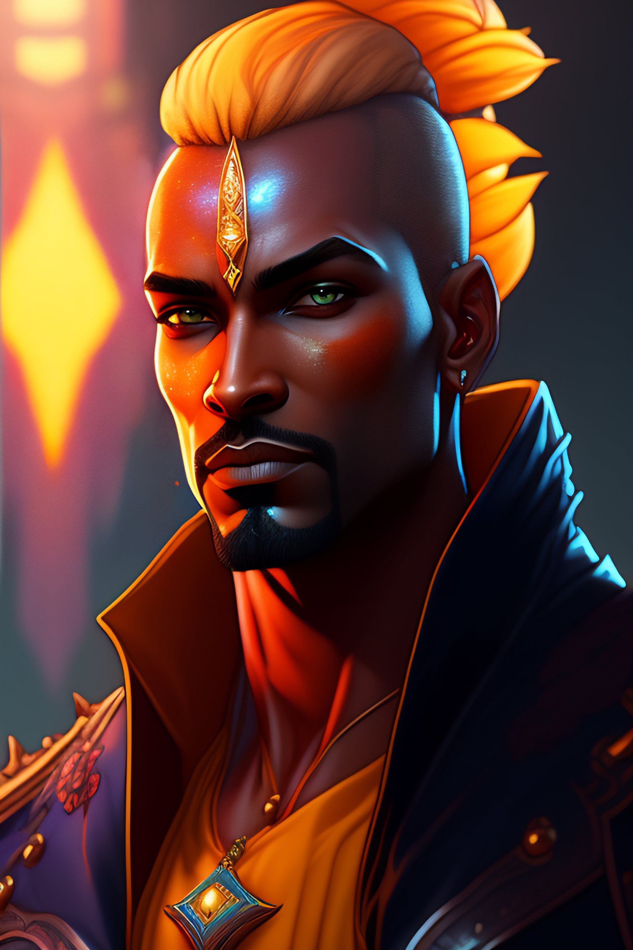 Lexica - A study of cell shaded portrait of james cameron Sri Krishna ...