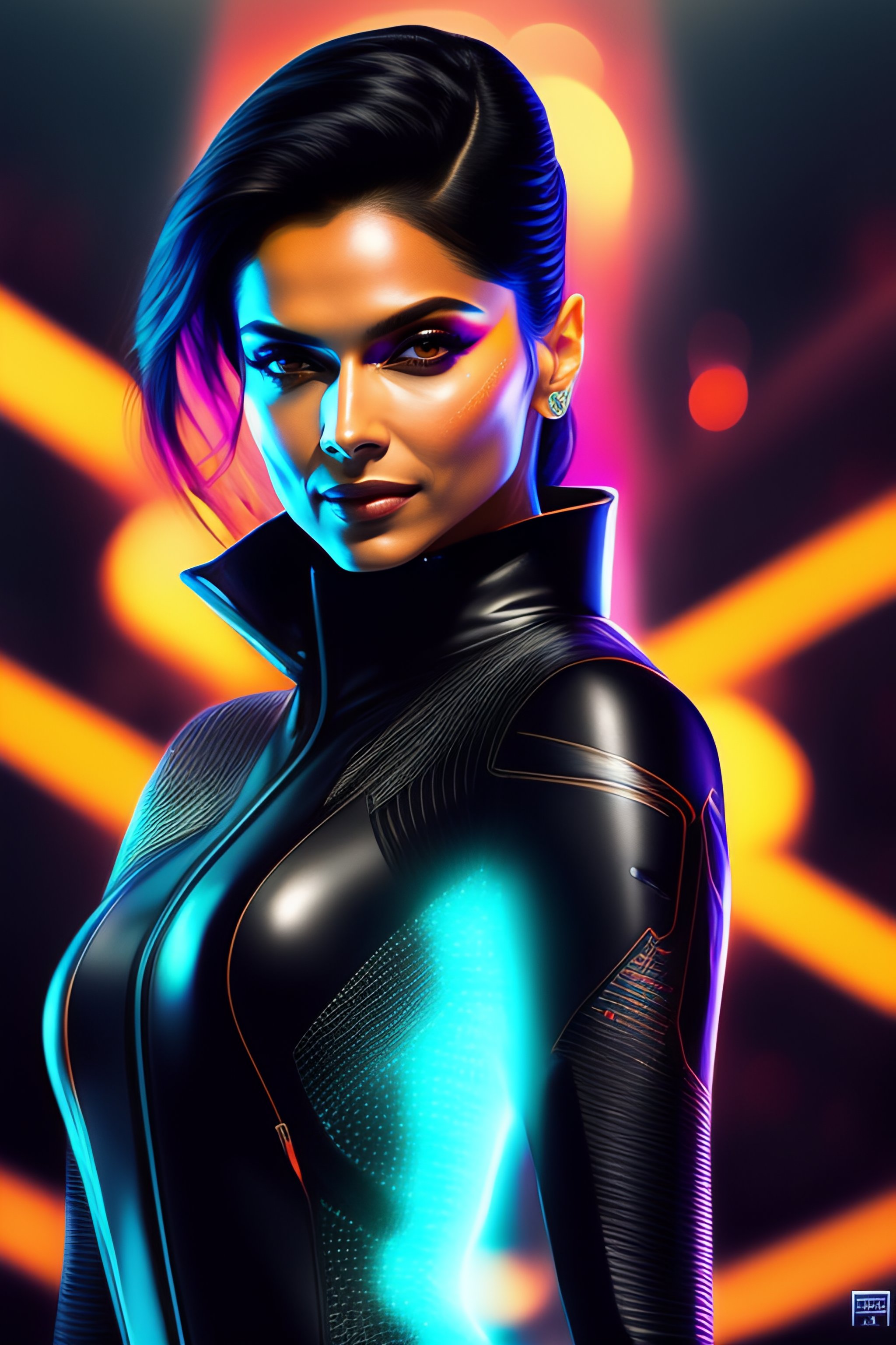 Lexica - Deepika padukone, Analog style of a beautiful Olivia Wilde ...