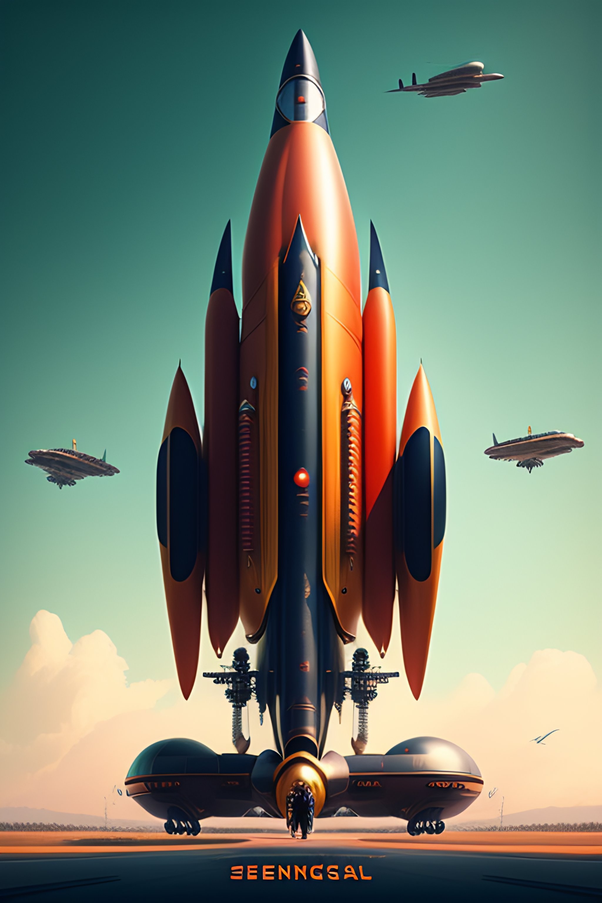 Lexica - Simon stalenhag poster 1920s style, futuristic, leather ...