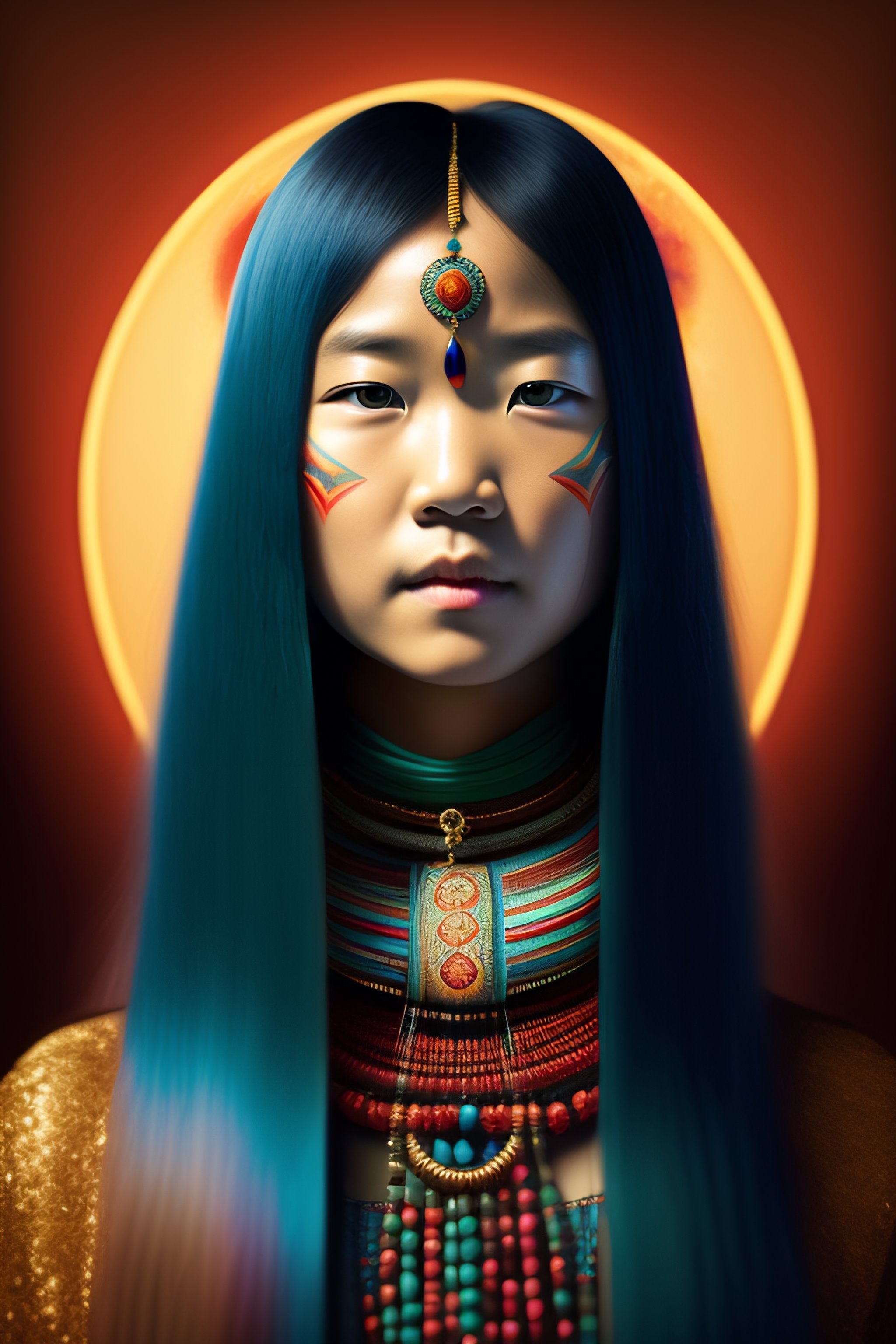 Lexica - The girl from the bone tribe