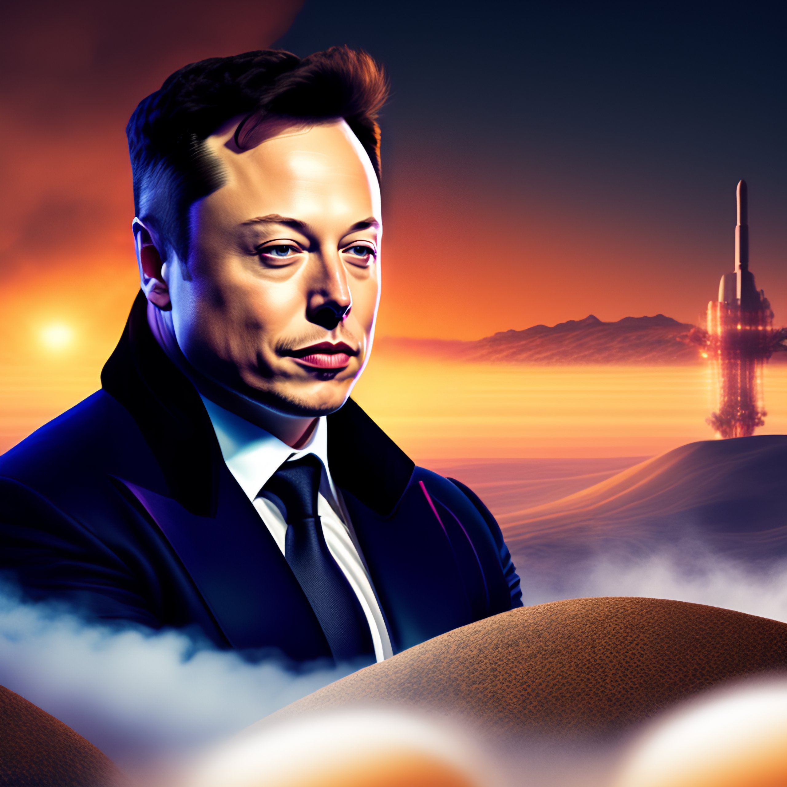Lexica - Elon musk's Twitter page