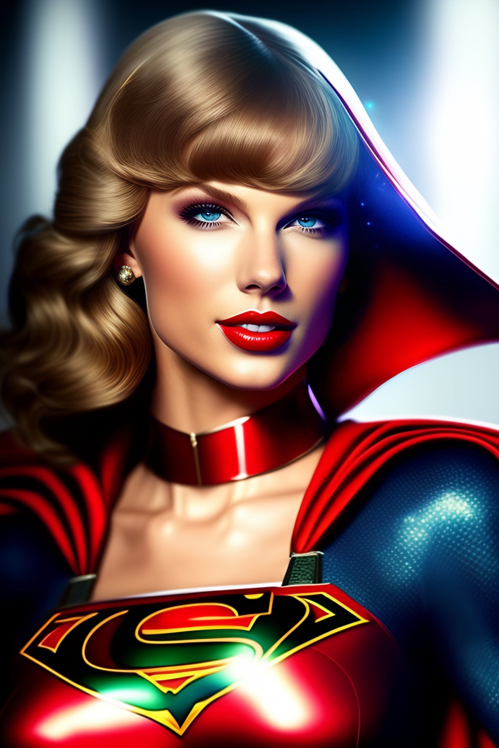 Lexica - Taylor Swift as Supergirl