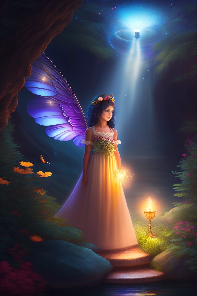 Lexica - Once upon a time, in the mystical land of Luminea, there ...