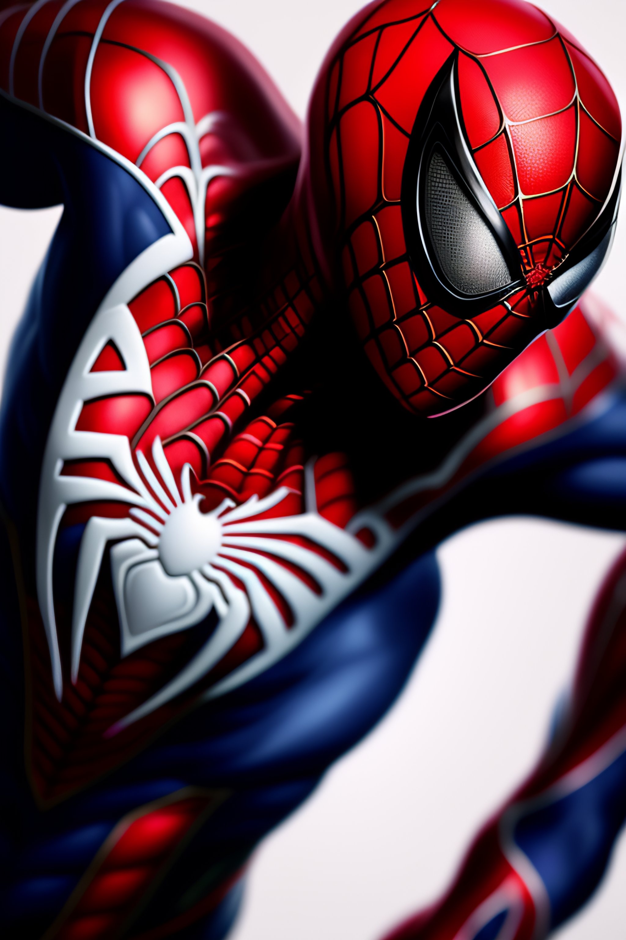 Lexica - Spider man art, highly detailed, complete body composition ...