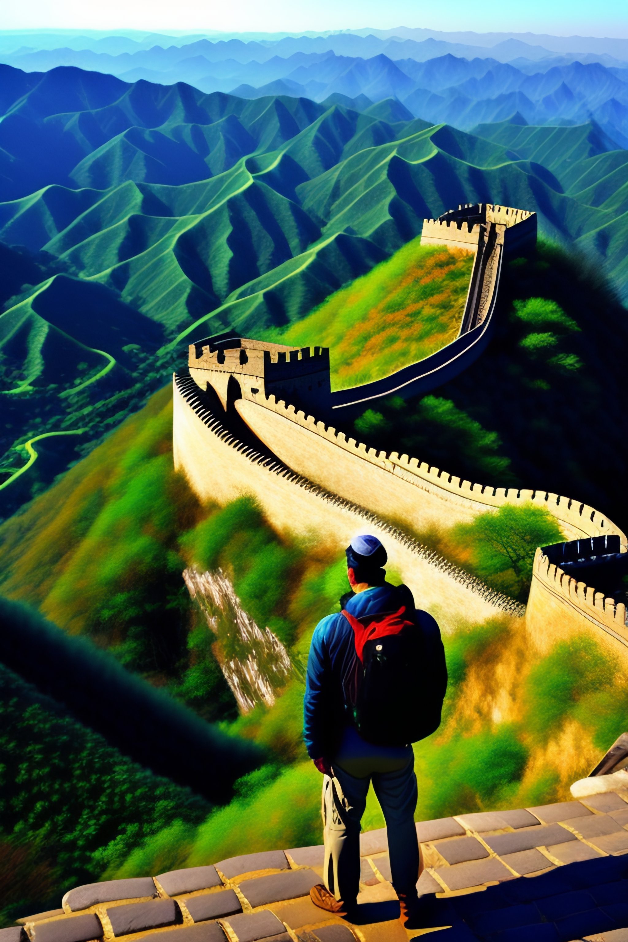 Great Wall Of China From Space