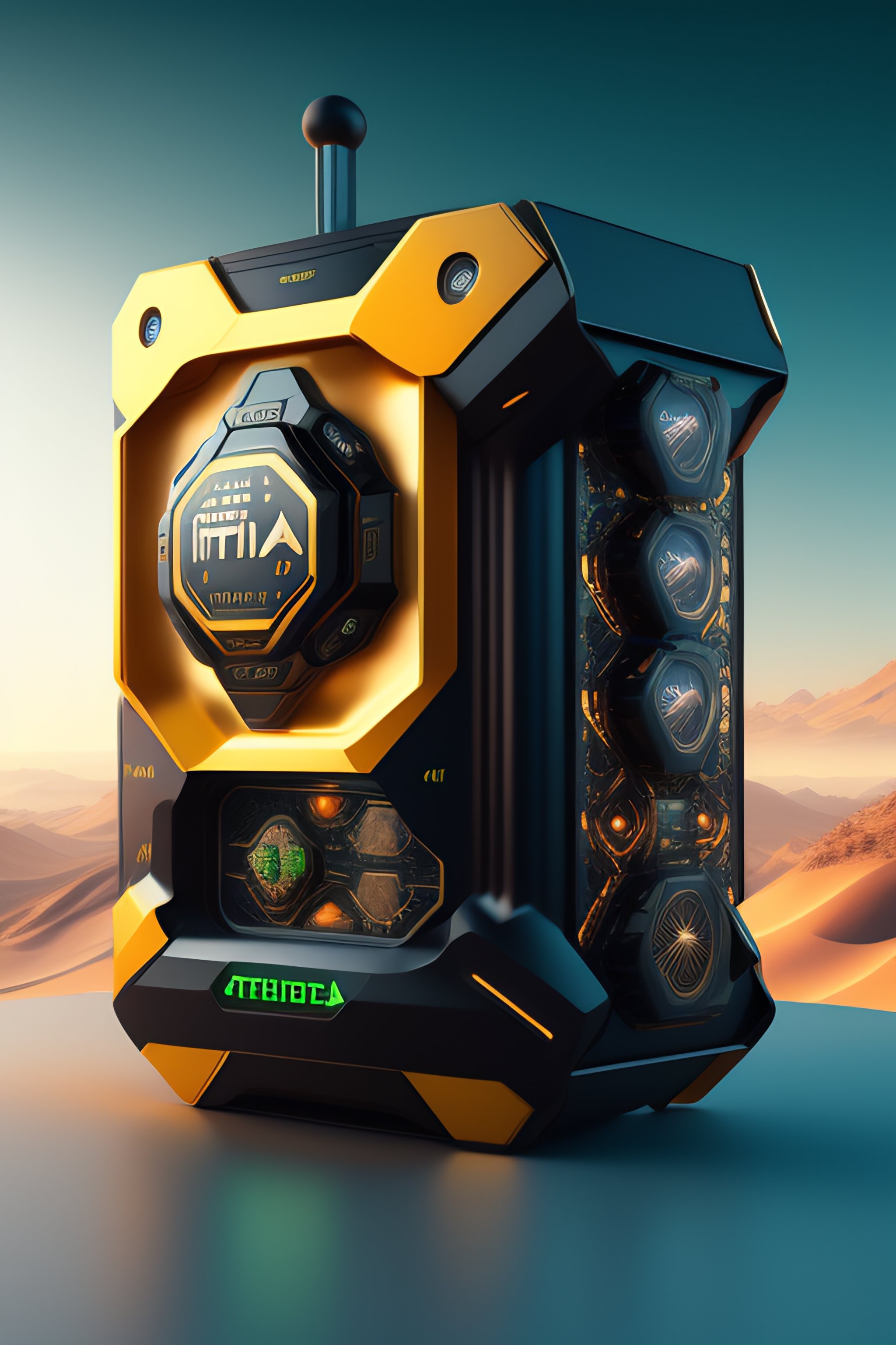 Lexica - Cinematic Nvidia GeForce Gaming Cereal Box, in a futuristic ...