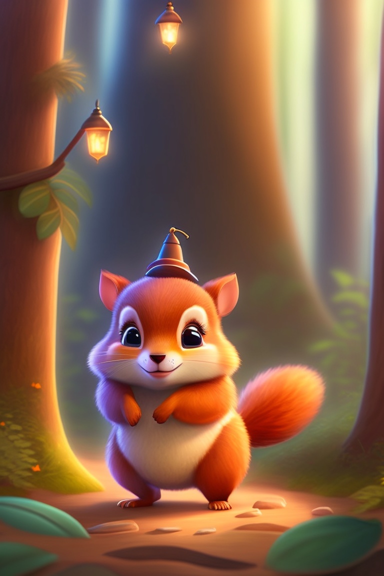 Lexica - Once upon a time, in a magical forest, there lived a ...