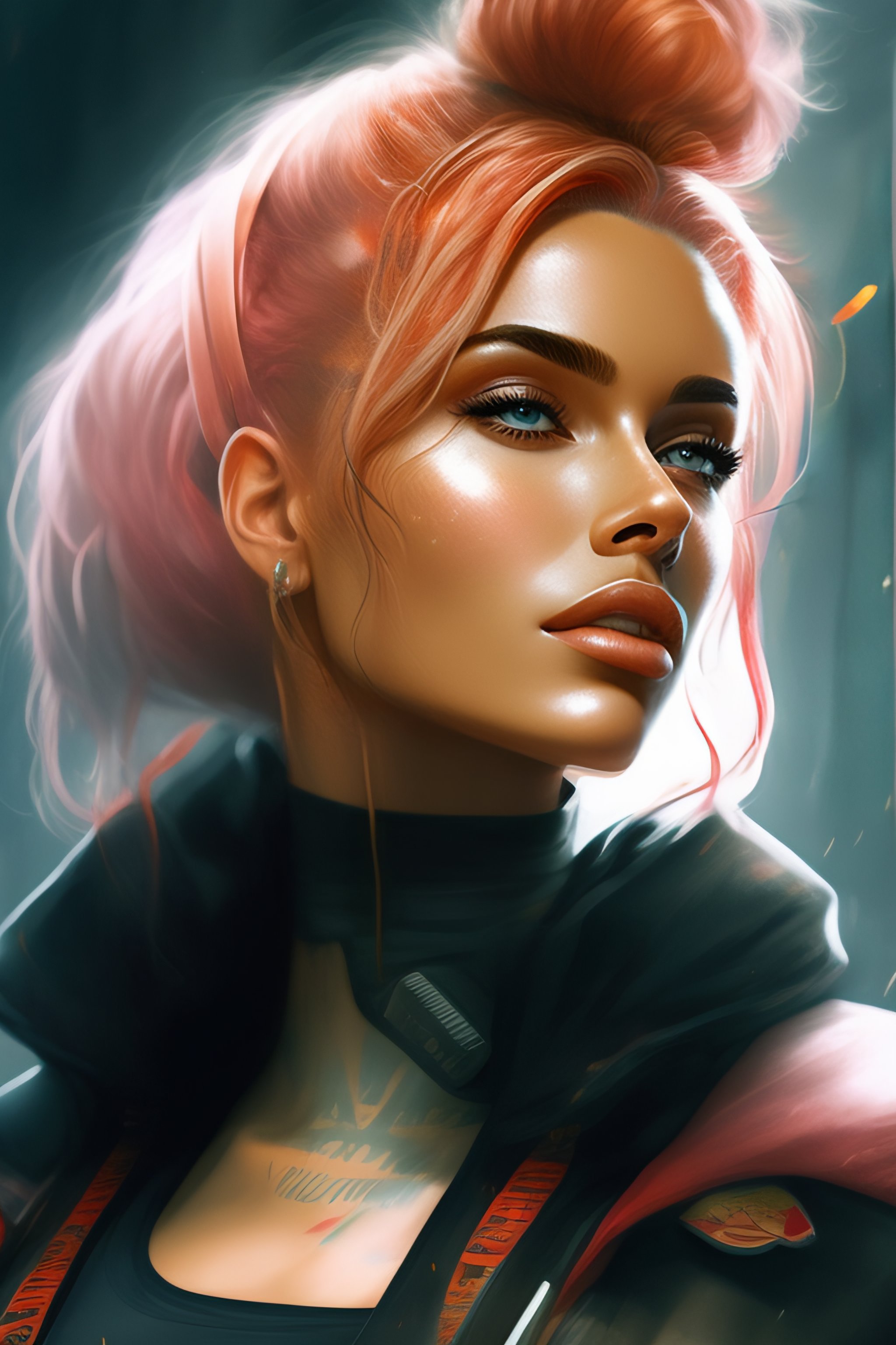 Lexica - Wearing cyberpunk intricate streetwear, respirator, beautiful ...