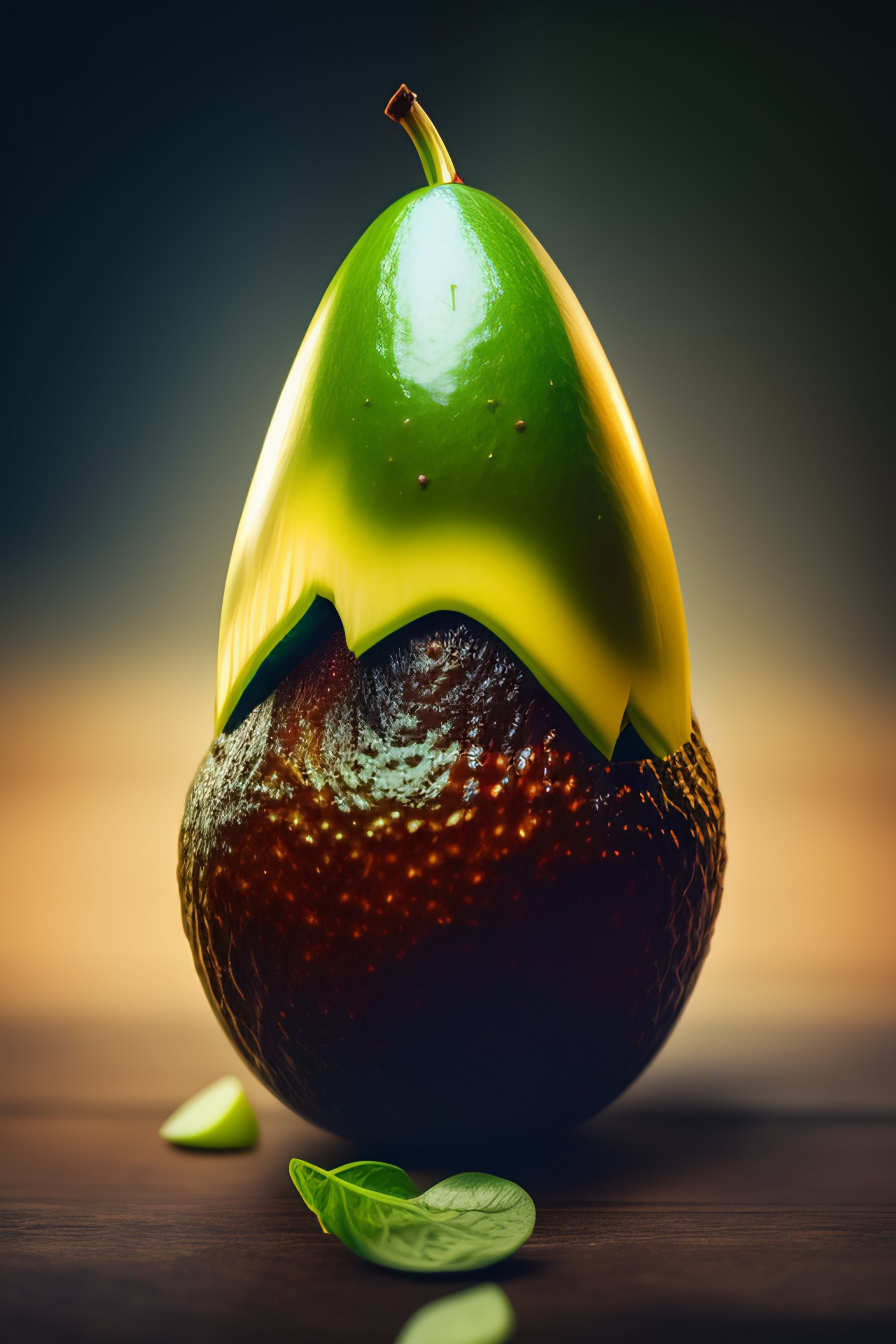 Lexica - Avocado the warrior