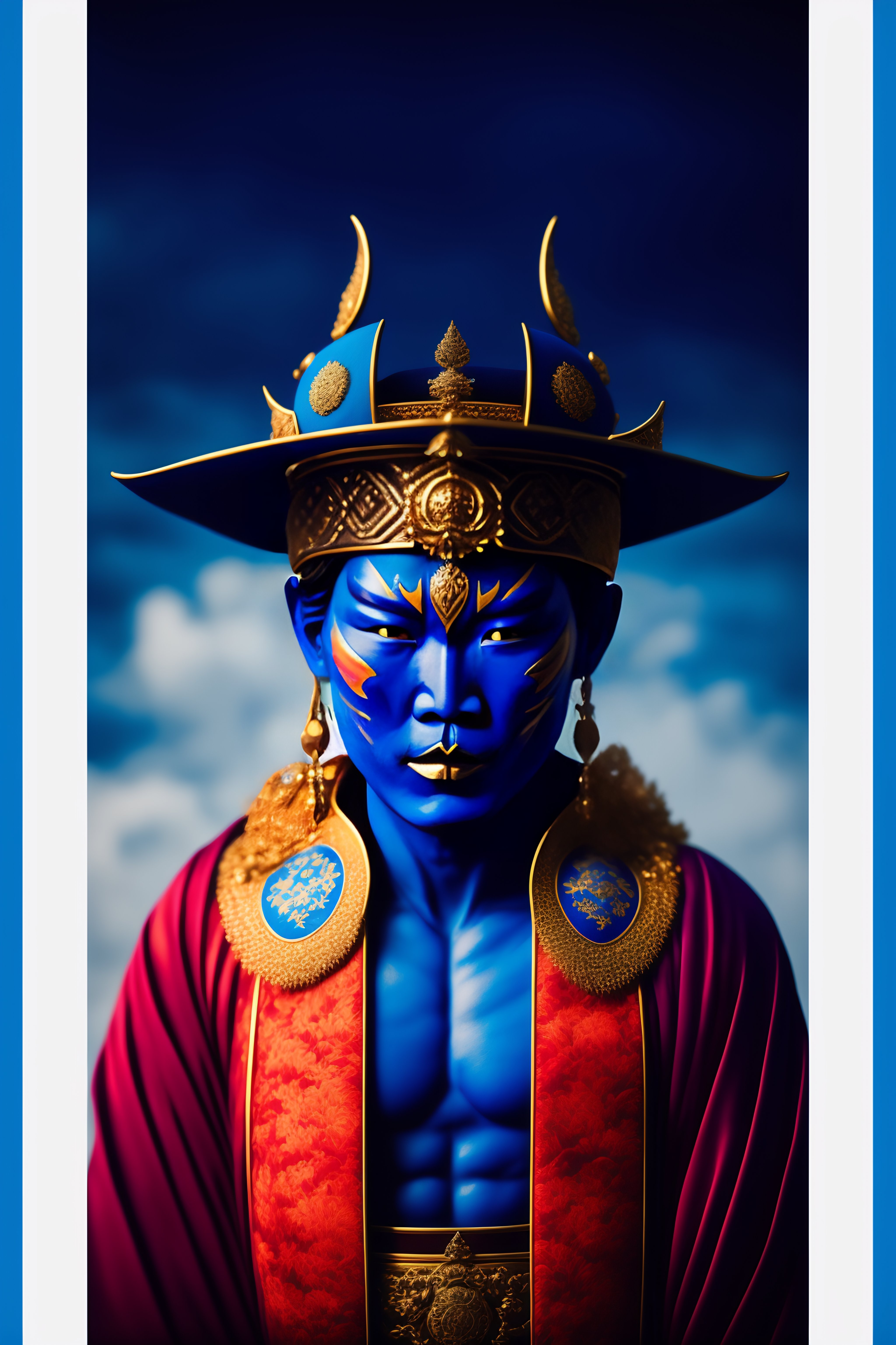 Lexica - Japanese blue demon