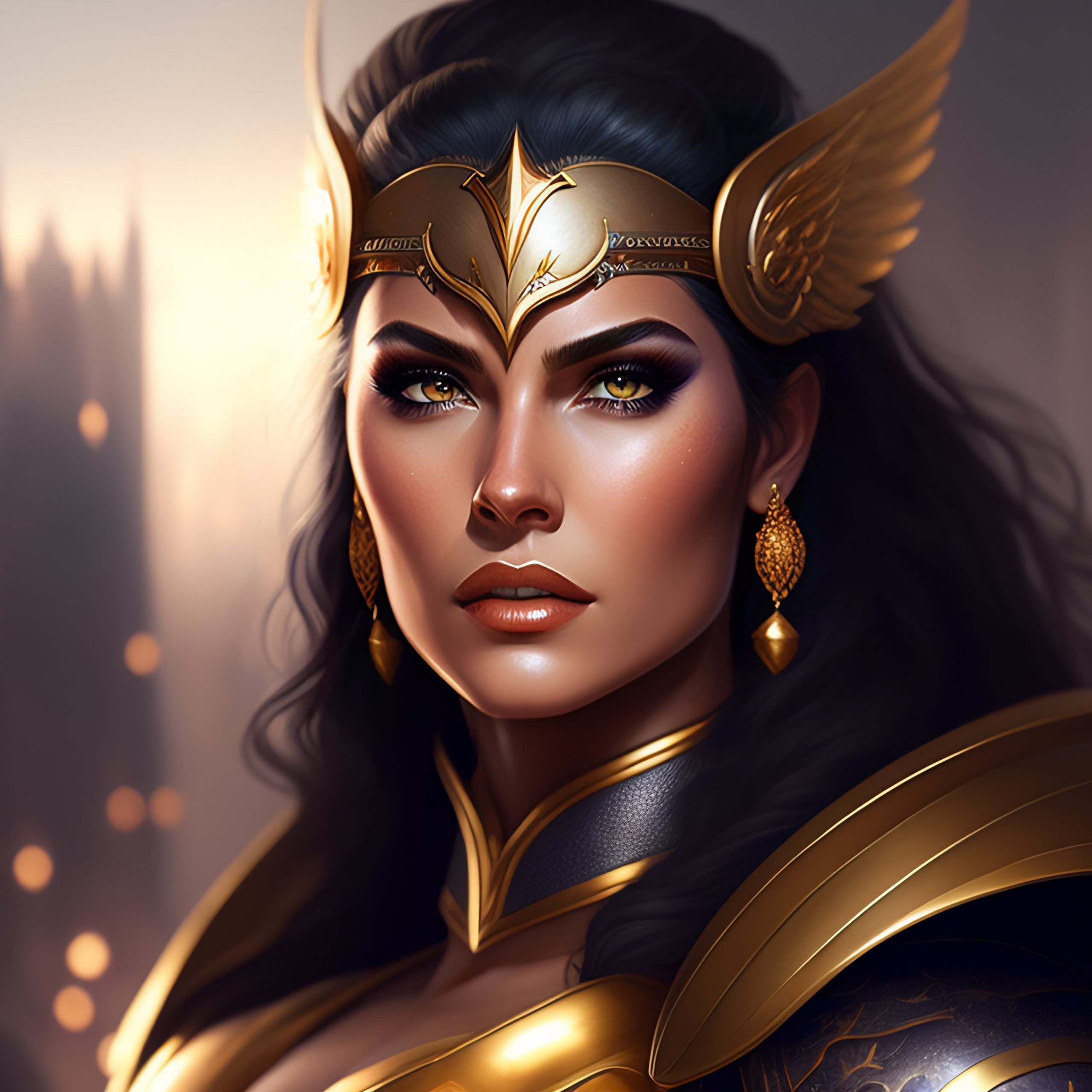 Lexica - Amazon valkyrie athena, d & d, fantasy, portrait, highly ...