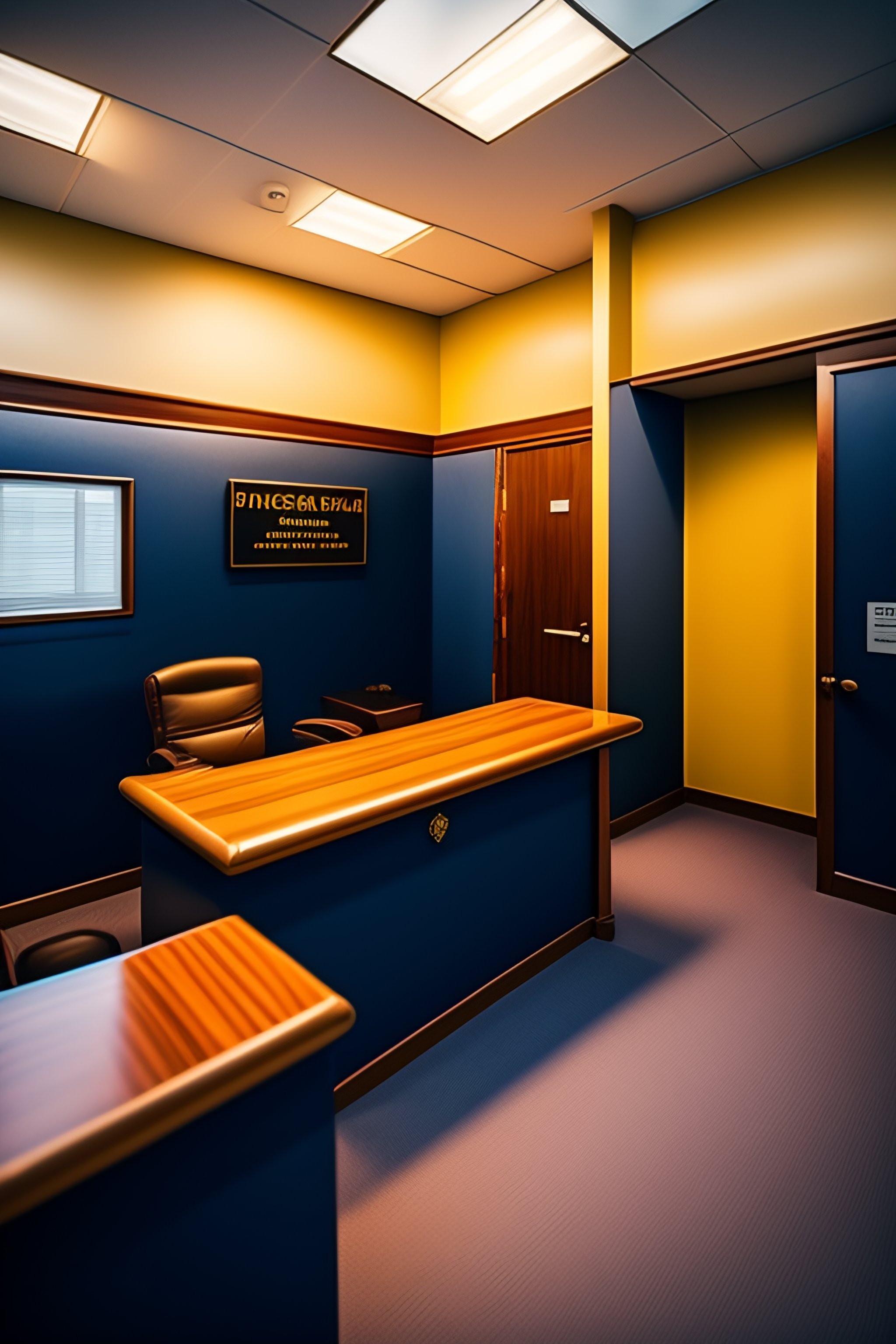 Police Station Interior