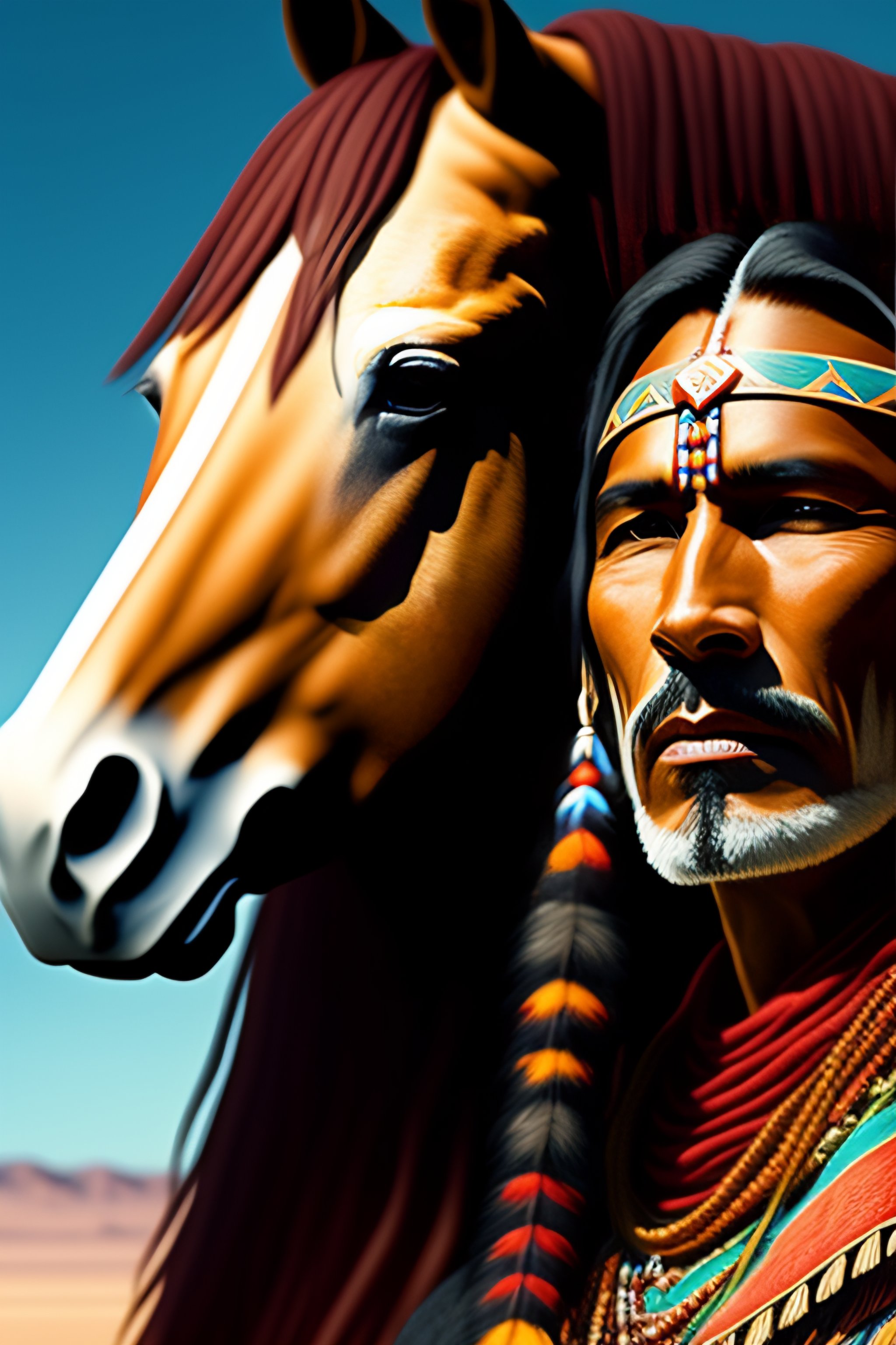 Native American Horse Wallpaper