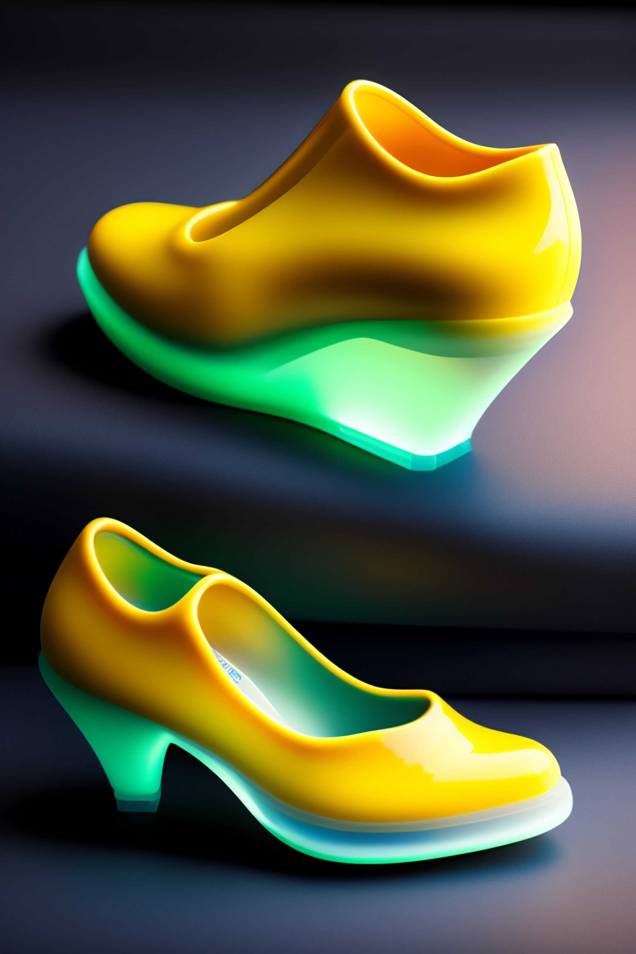 Lexica - Product design, sponge to shine shoes, moulded plastic