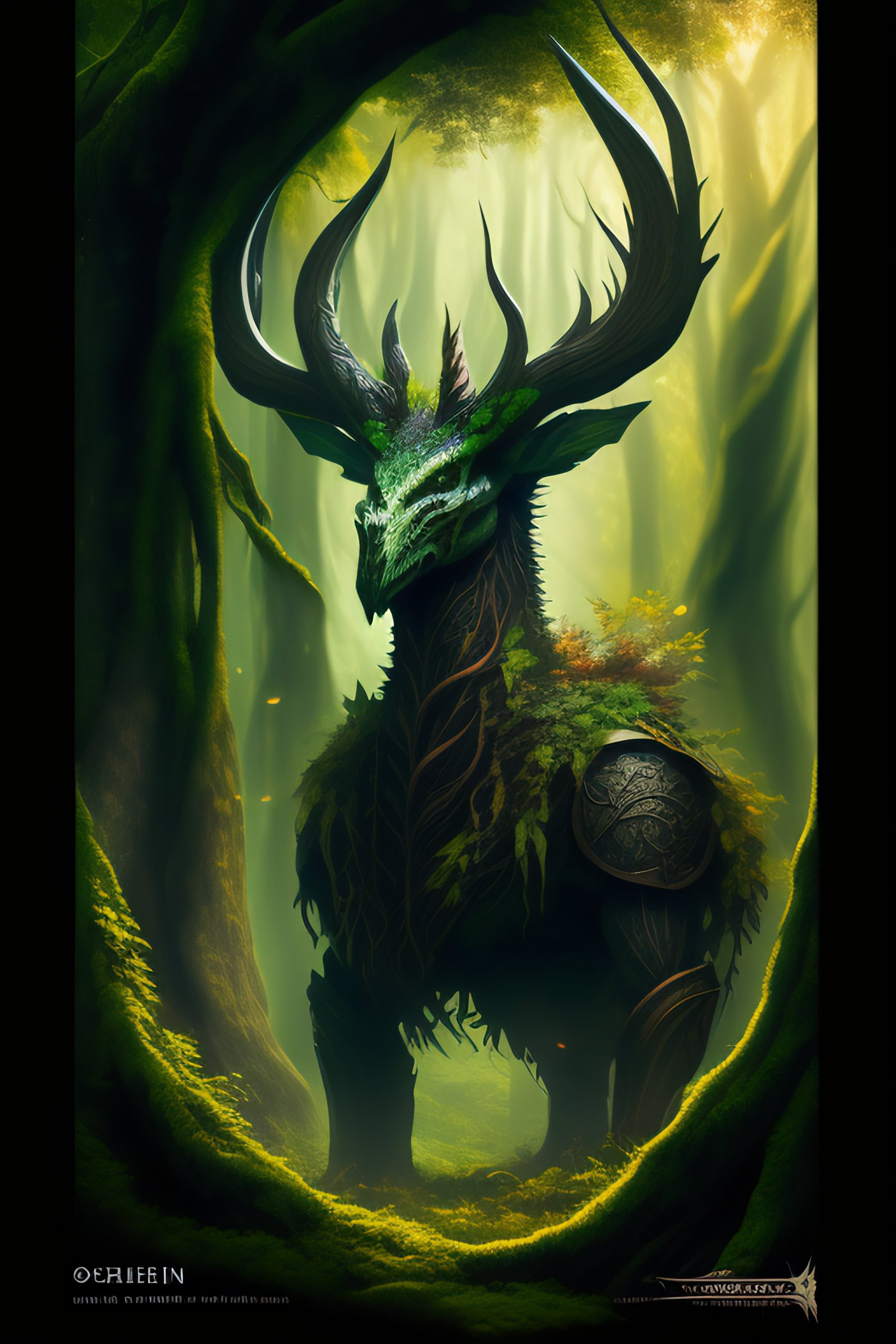 Lexica - Leshens, spriggan, sorceror of the forest, bone head, It was a ...