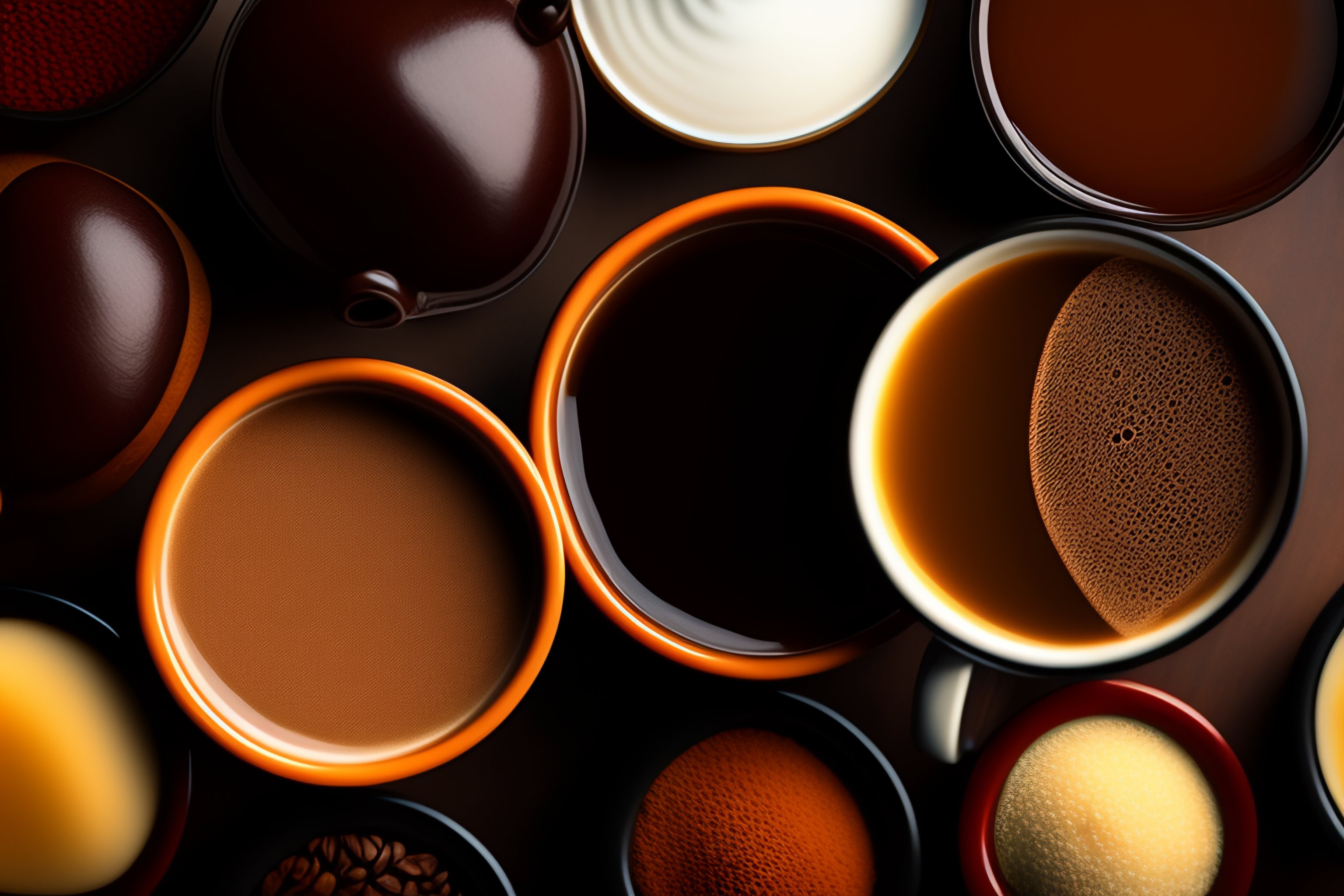Lexica - Coffee Beans and Coffee Cups